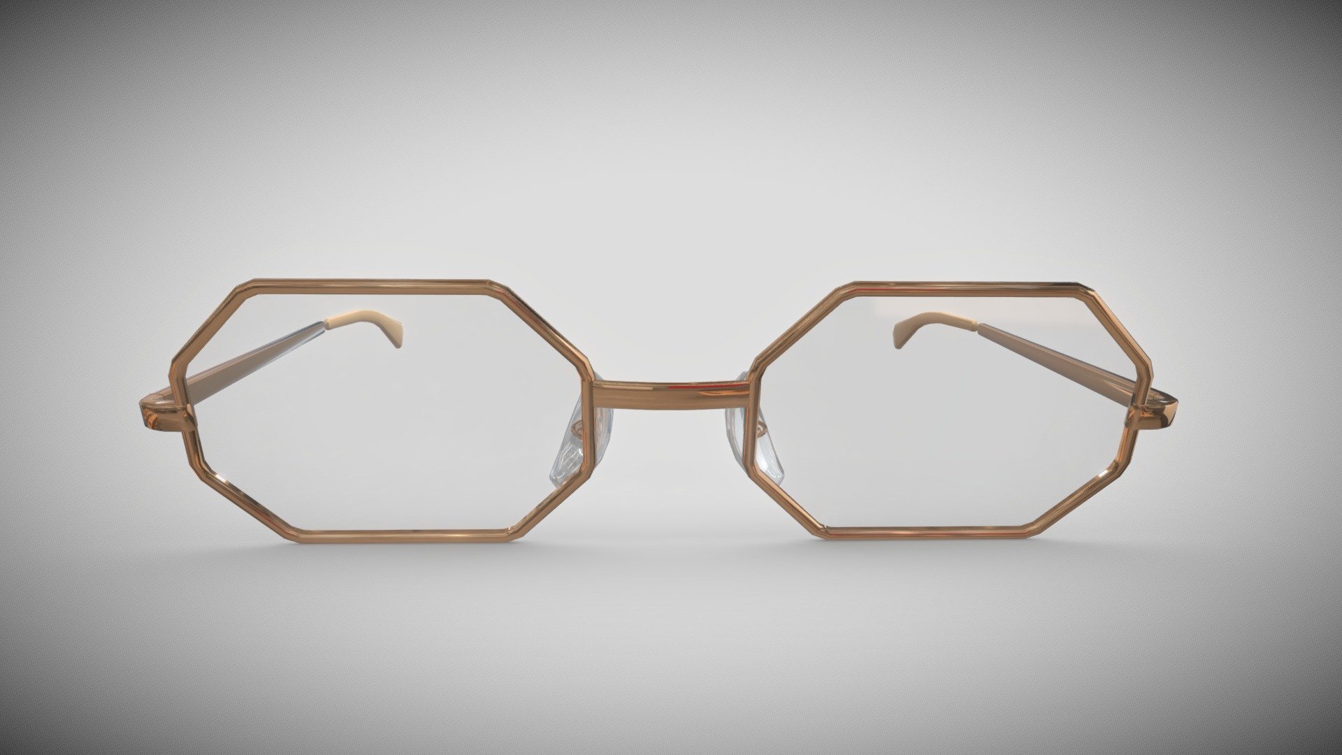 Spectacle(Octagon/Square)💮📷 - 3D model by ayumi ikeda (@rxf10240 ...