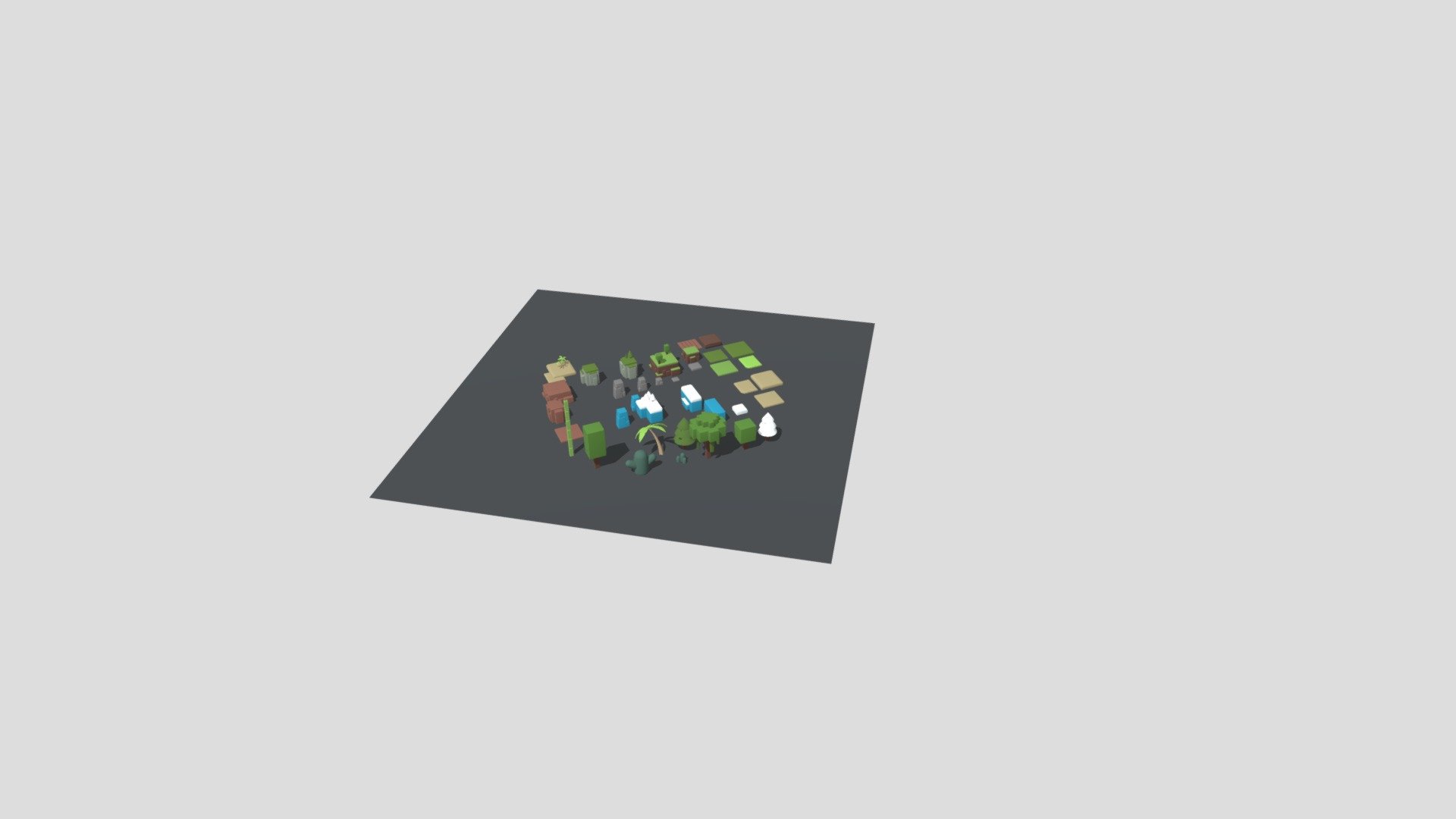 PLATFORMER - Stylized low poly World - 3D model by widdouch3 [f715dd2 ...