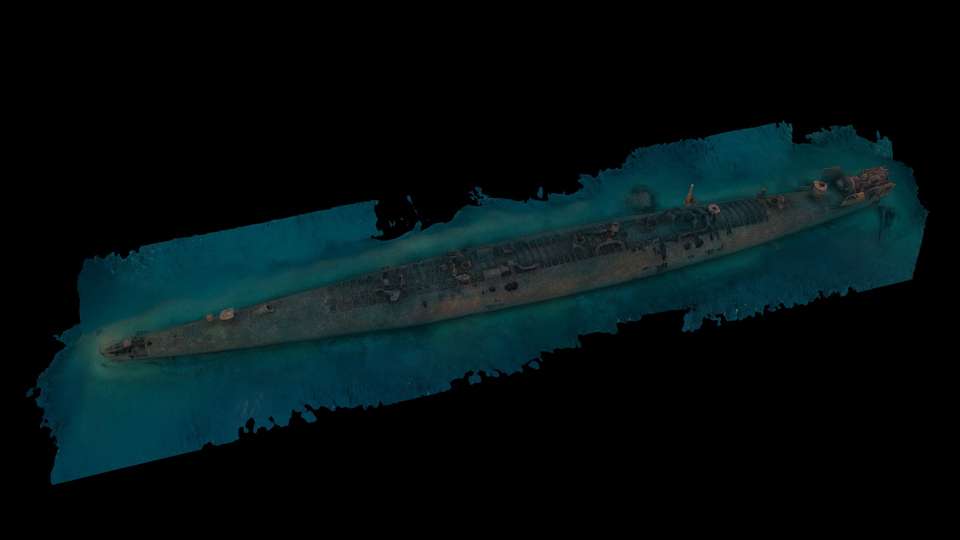 USS Tarpon (SS-175) - Download Free 3D model by NOAA's Monitor National ...