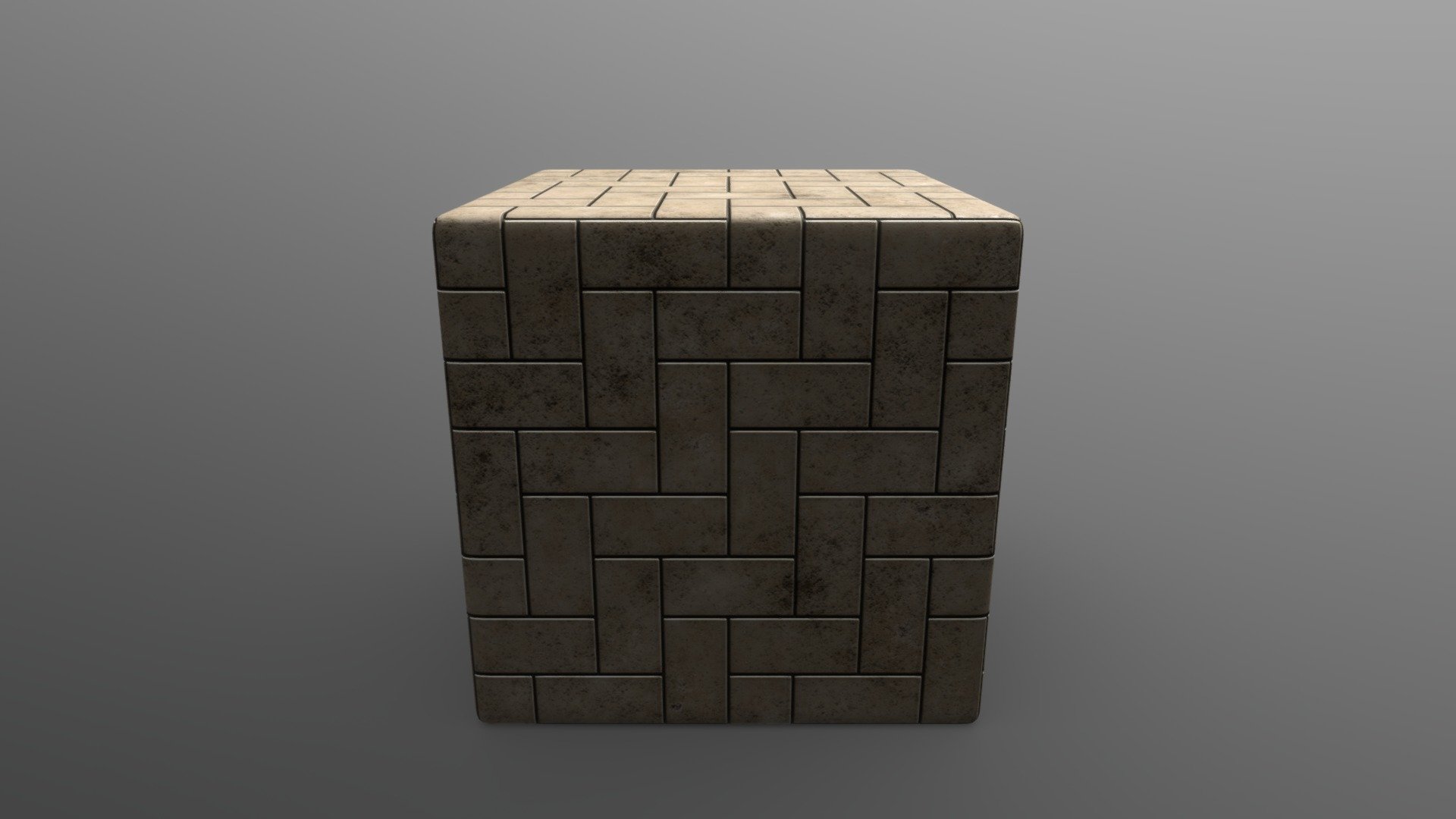 Procedural Floor Brick - 3D model by elgodox [f716d10] - Sketchfab