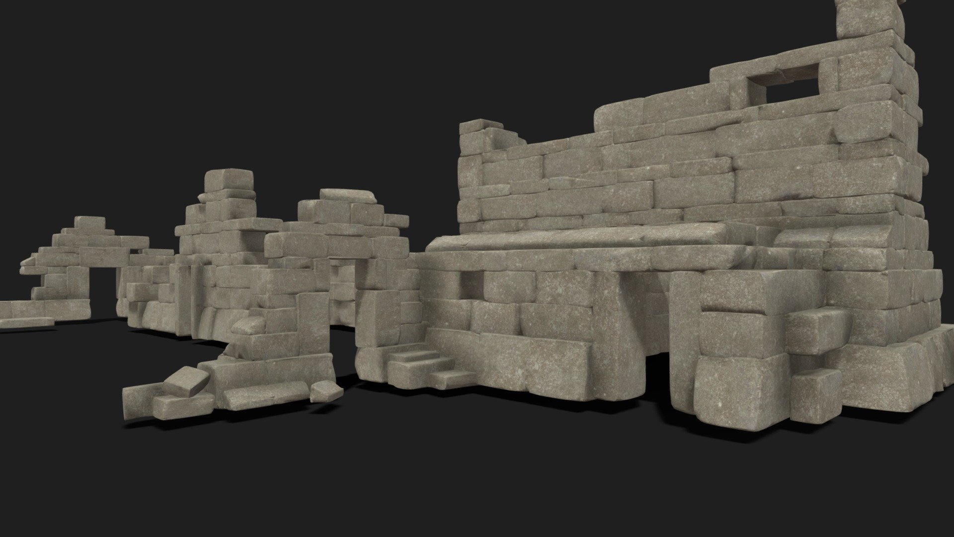 Ruins - 3D model by local.yany [f7183f2] - Sketchfab