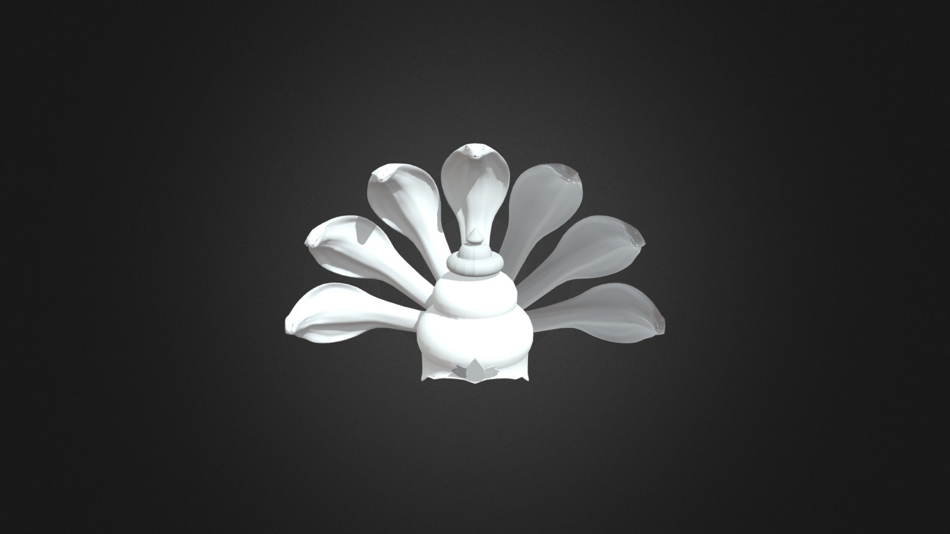 Mukut - Download Free 3D model by Vivek Thakur🌴 (@anothervivek ...