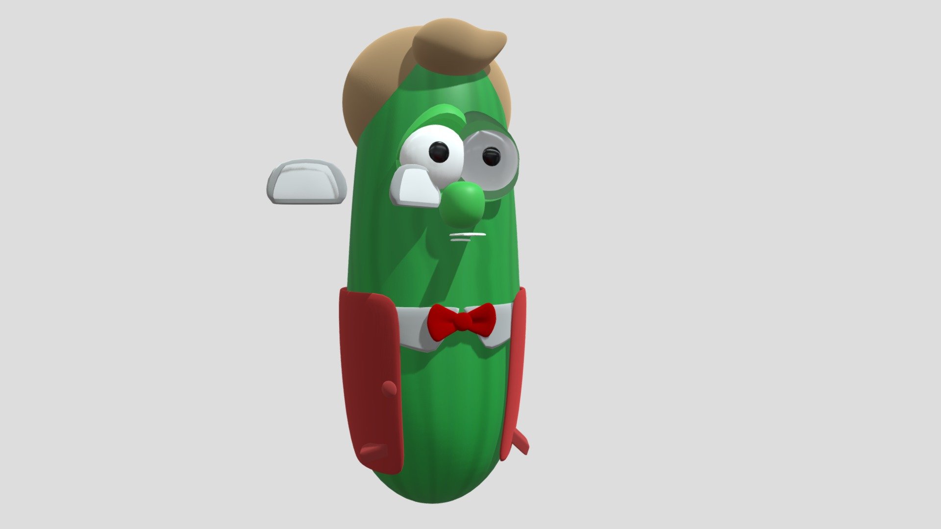 Mark the Cucumber - Download Free 3D model by Janice Emmons 1990 ...