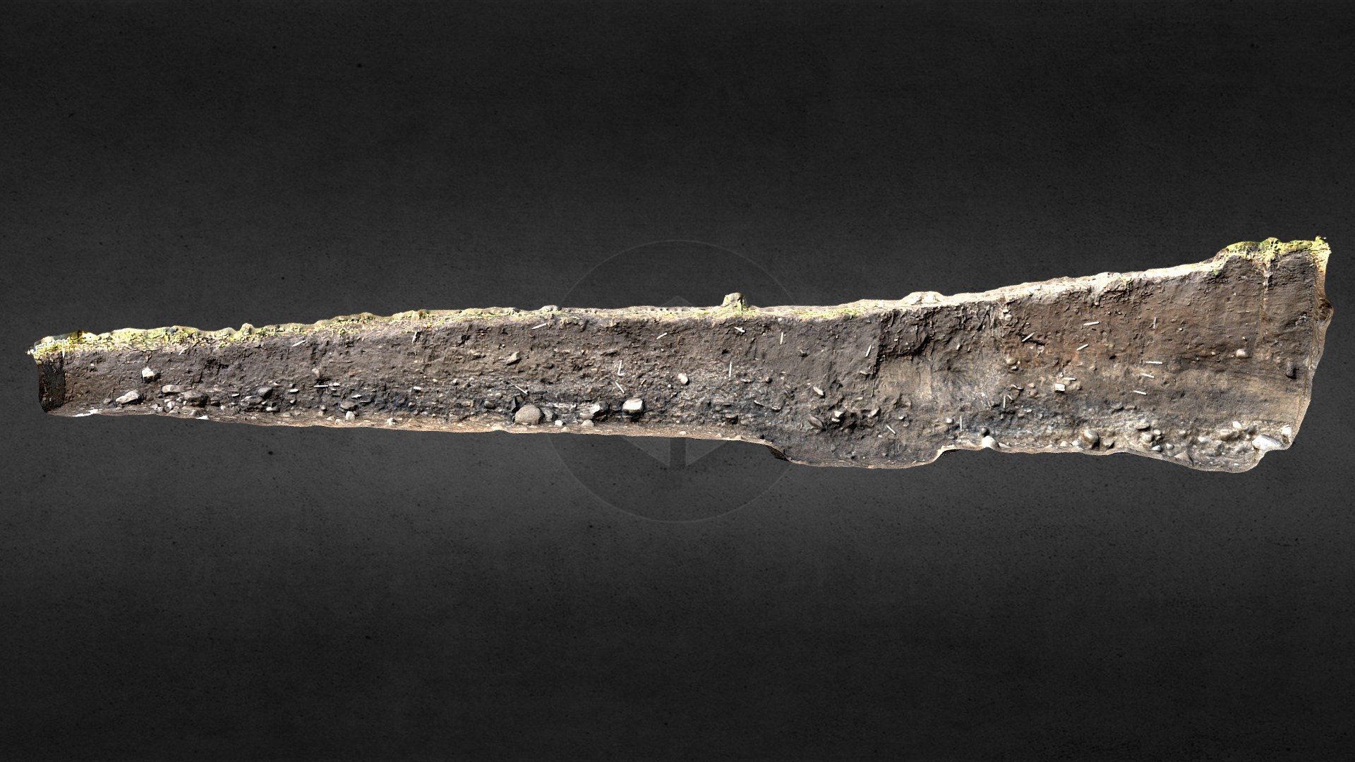 Tarradale Mesolithic Shell Midden Section - 3D model by jamesmcc ...