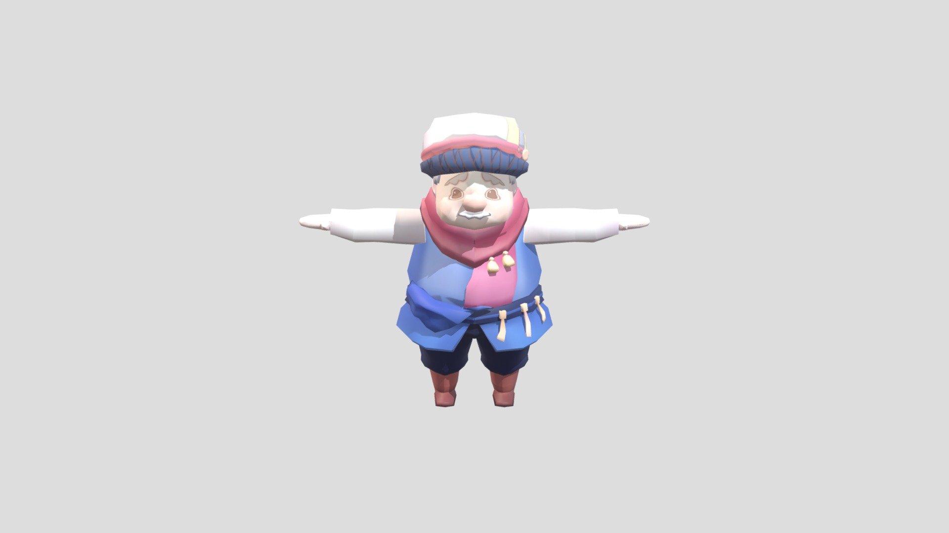 OldMan - 3D model by JYun (@LingsYun) [f71906e] - Sketchfab