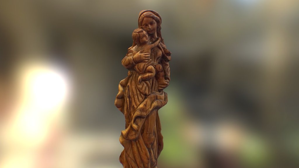 wooden lady - 3D model by dievitacola [f7197aa] - Sketchfab
