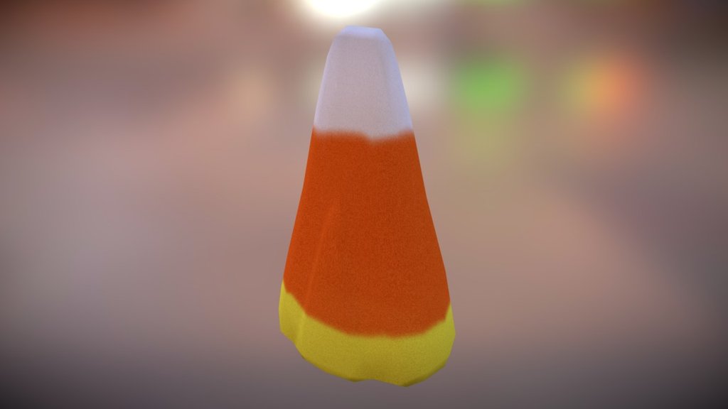 Candy Corn | Maya - 3D model by Donald Jory Jr. (@donjory) [f71aa1c ...