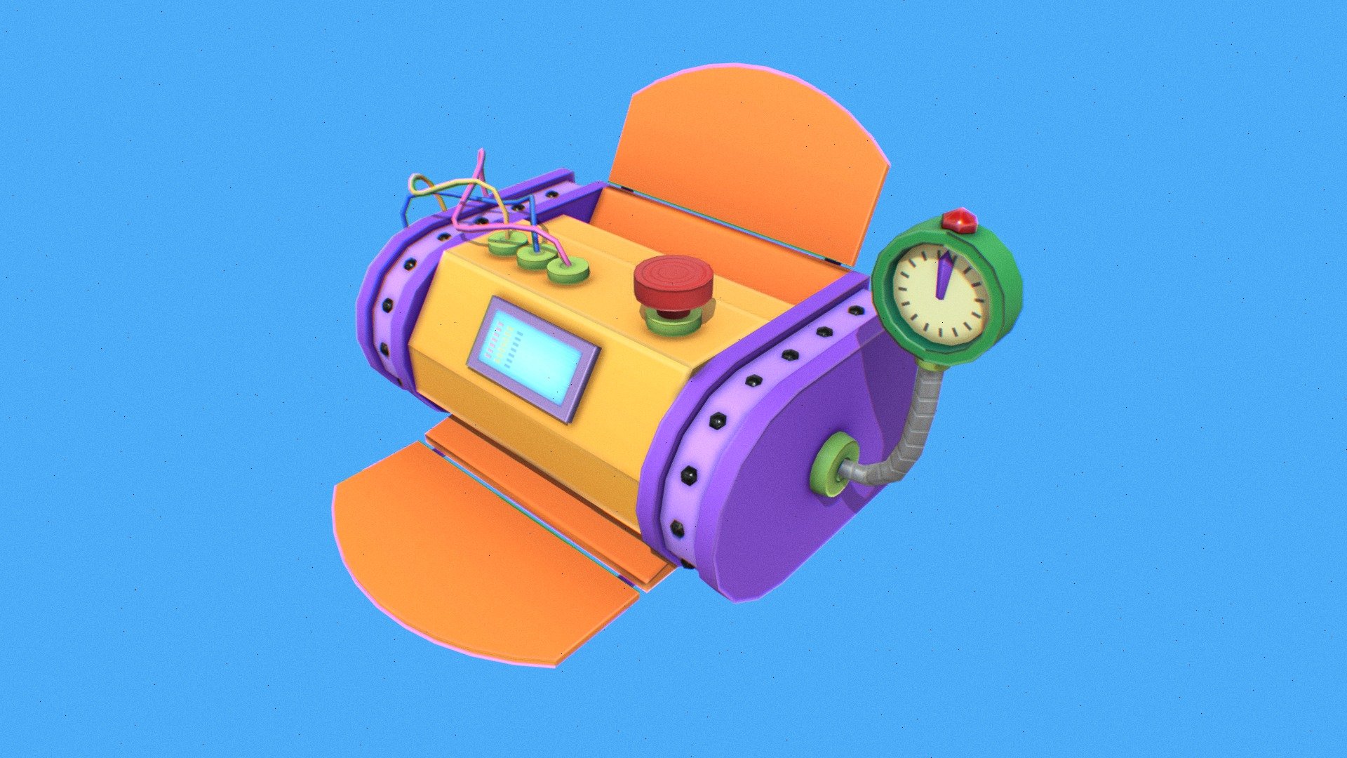 Toon Retro Printer - 3D model by CHAOSRU (@chaosru_jp) [f71c5c3 ...