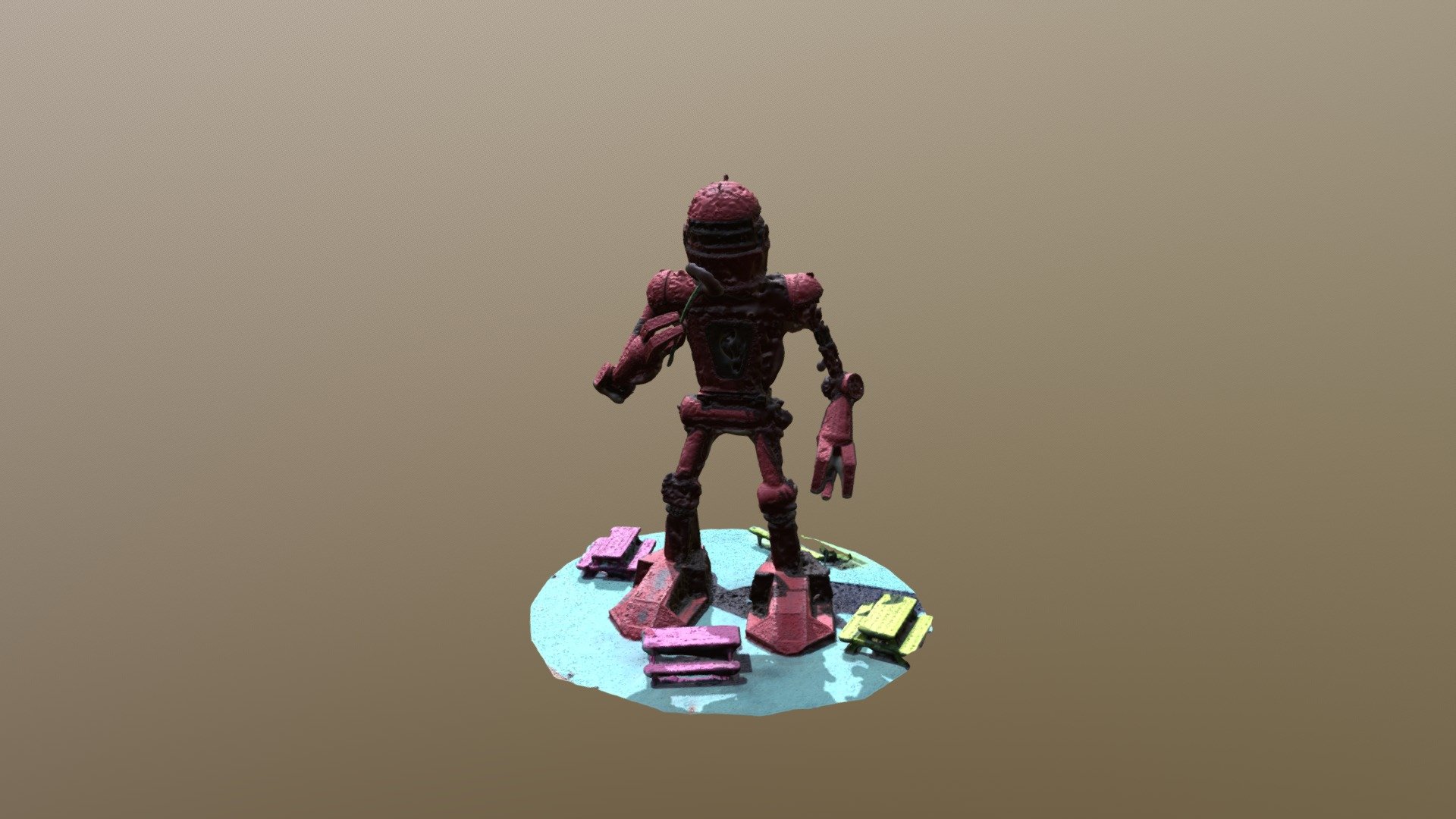 Meow Wolf Robot - 3D model by Joshua Baker (@jbaker) [f71c87e] - Sketchfab