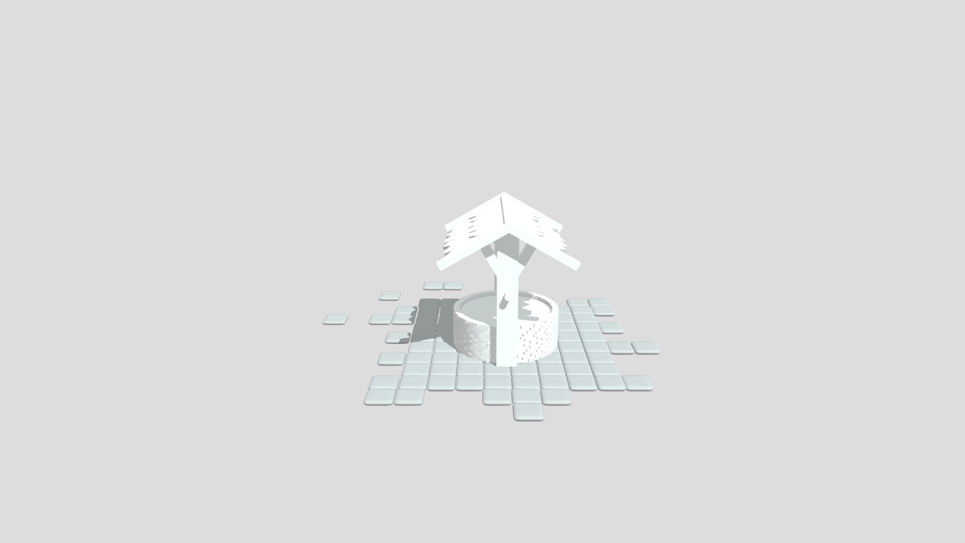 Simple Well - 3D model by otis_swagg [f71d4d7] - Sketchfab