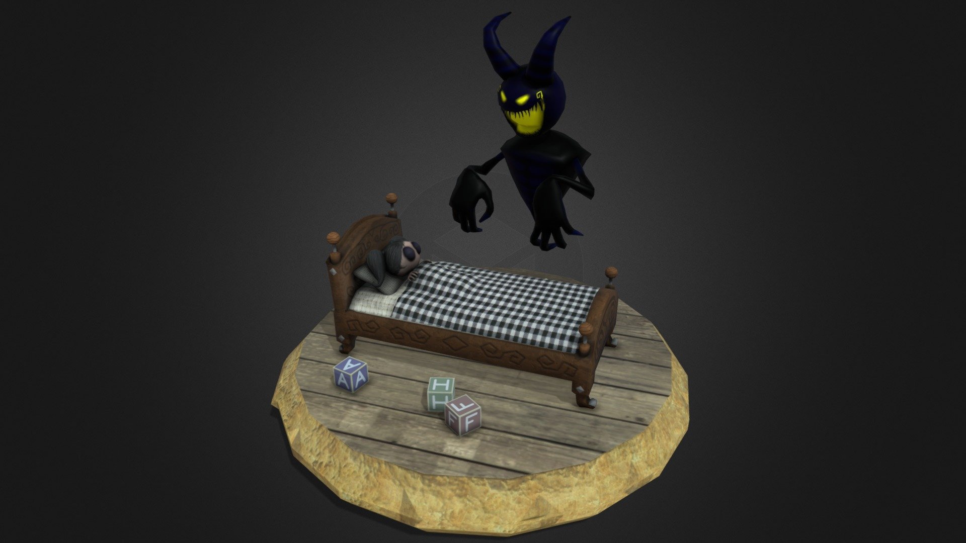 Shadow Boss - 3D model by Yannoob [f71d81a] - Sketchfab