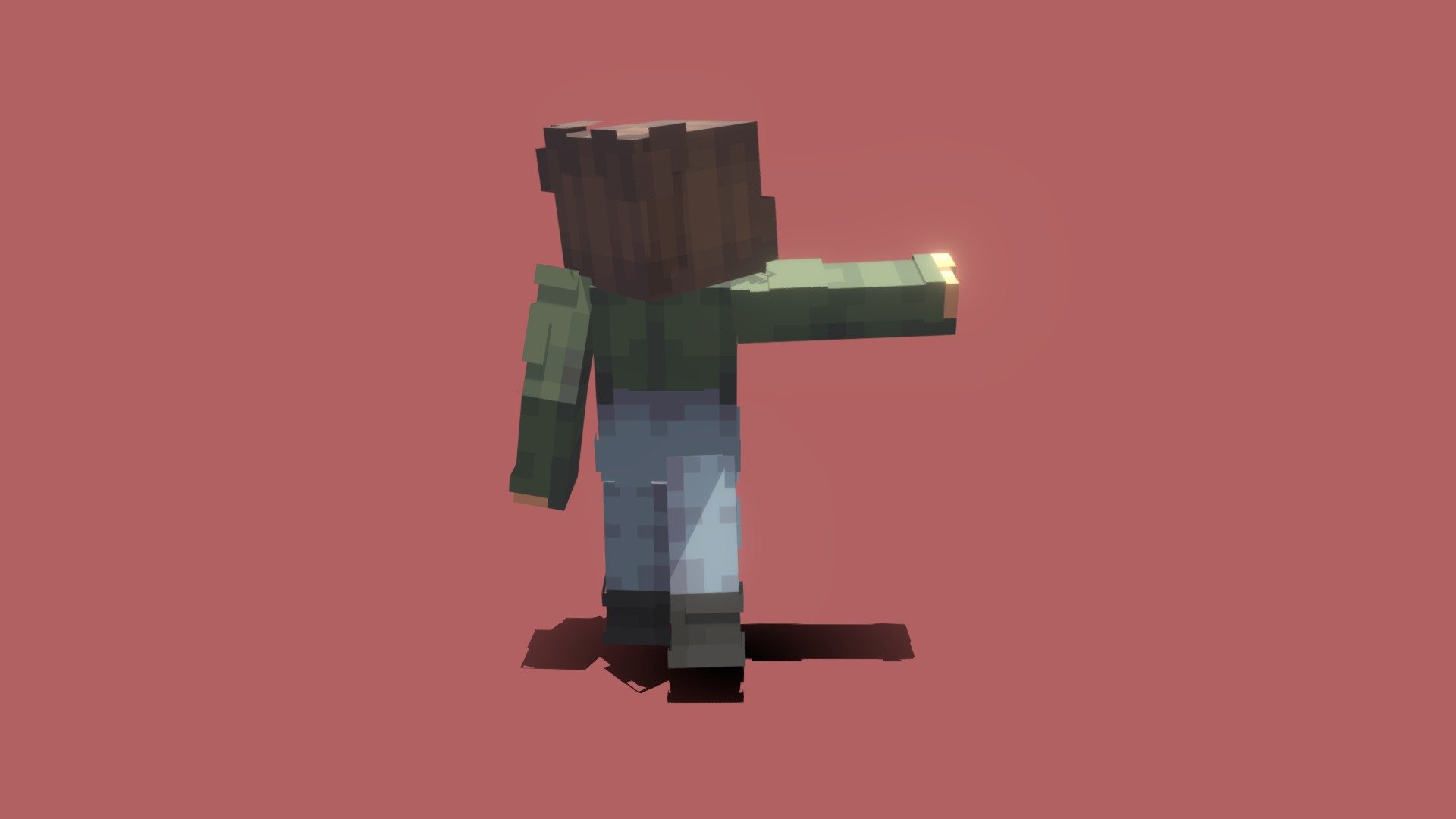 Minecraft character pointing - 3D model by Watanaveee [f71e5a3] - Sketchfab