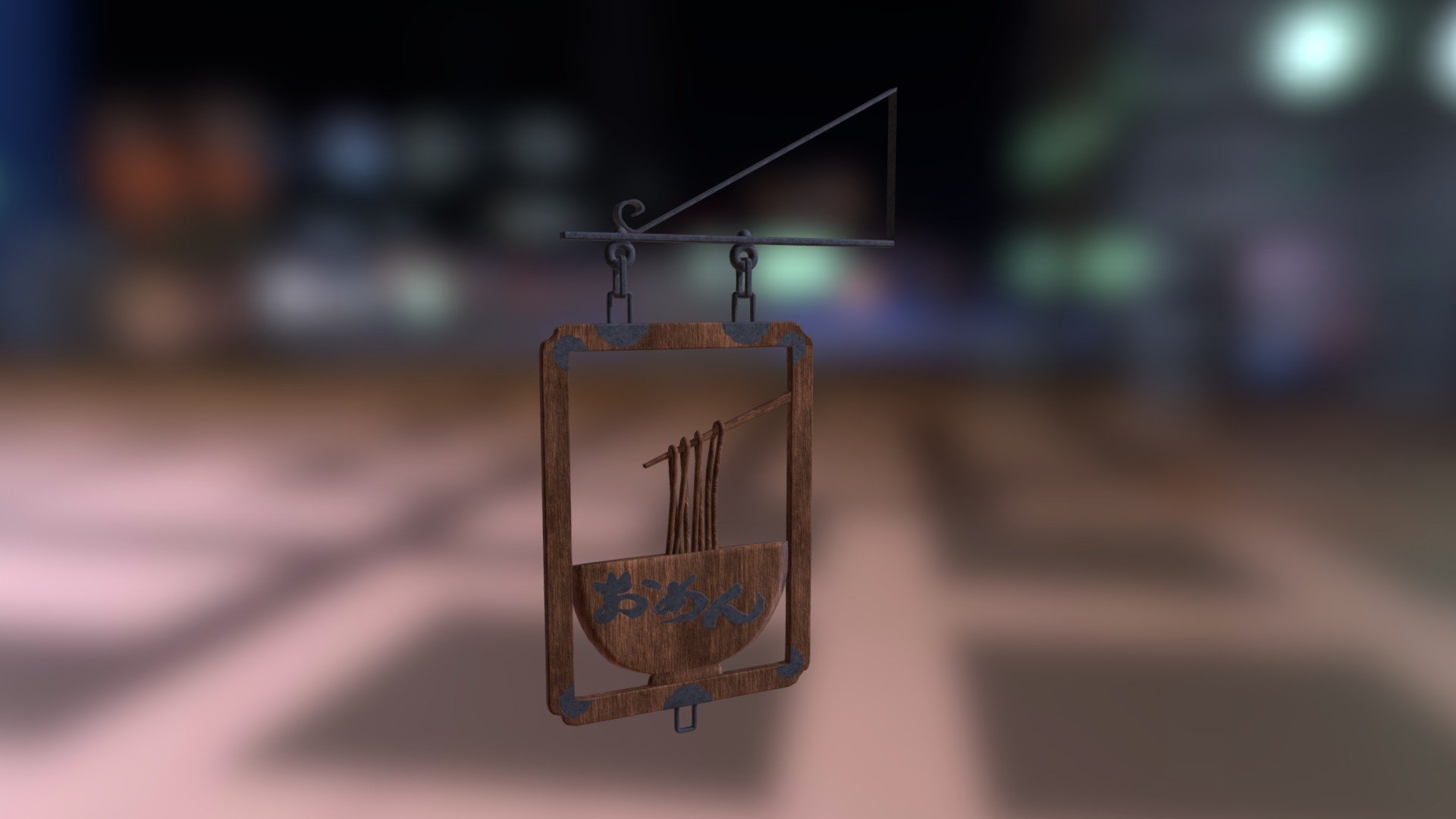 Japanese Sign - 3D model by Myaskill [f71f38f] - Sketchfab