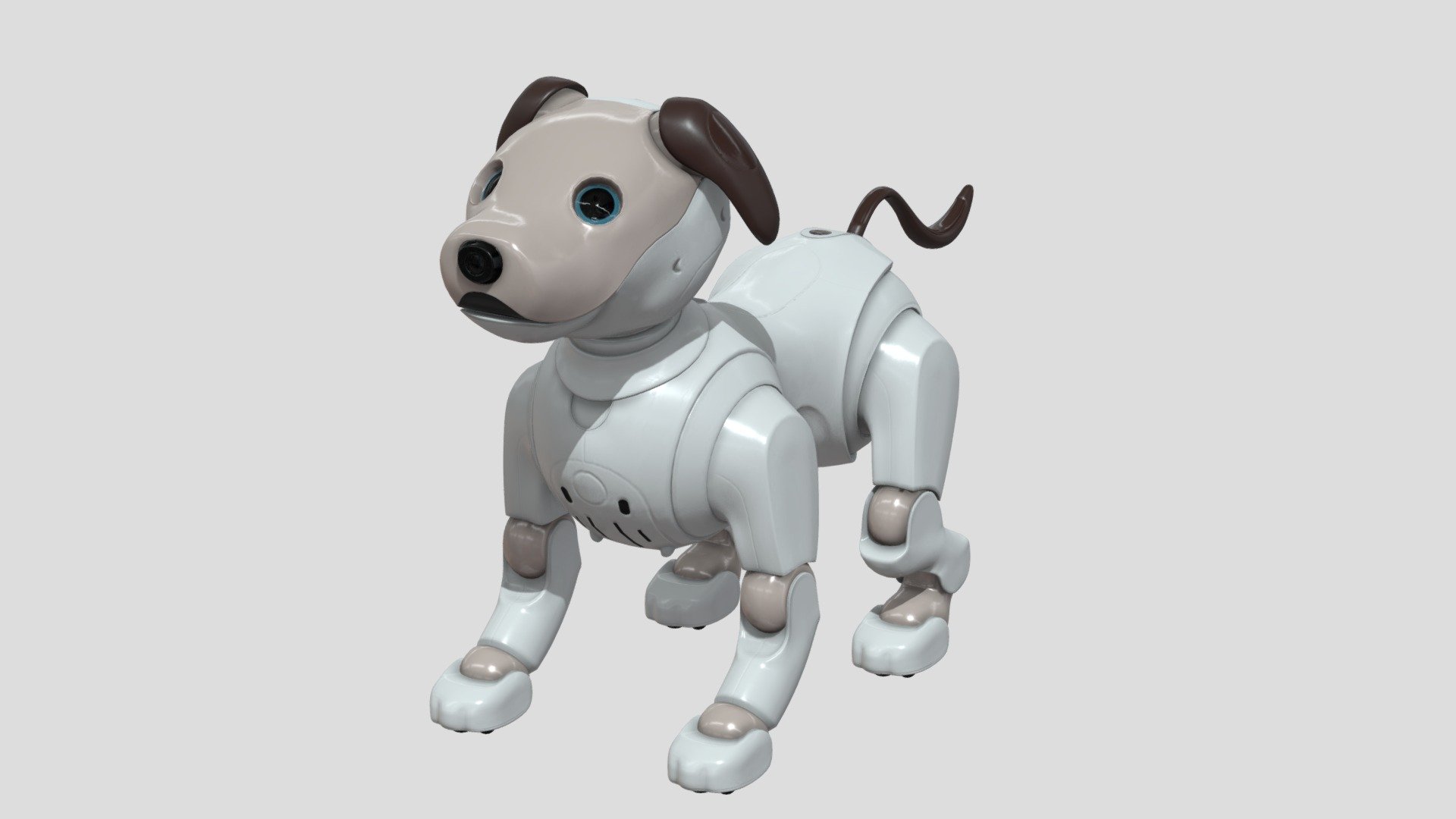 Sony Aibo Robotic Dog - Buy Royalty Free 3D model by luxe3dworld ...