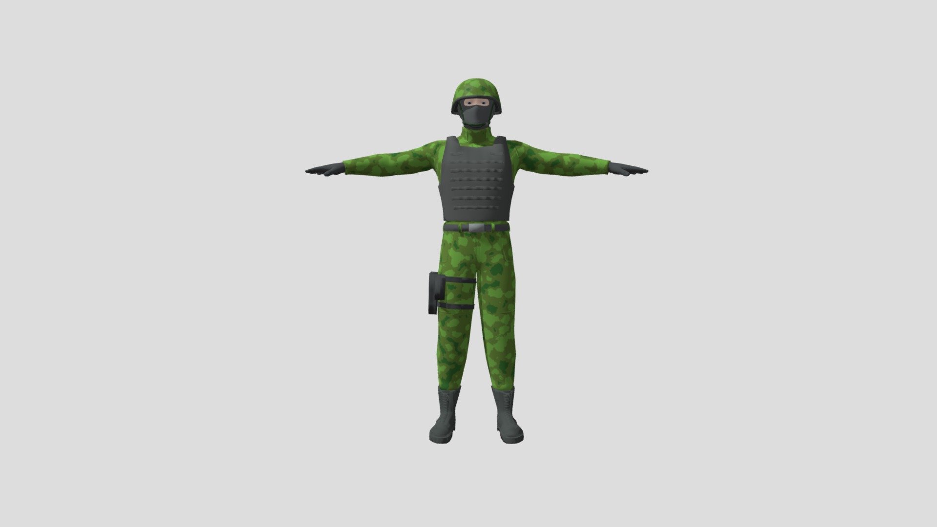 Soldier - Download Free 3D model by Chernov-Egor [f723433] - Sketchfab