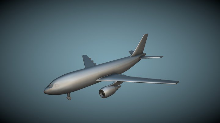 Jet-airliner 3D models - Sketchfab