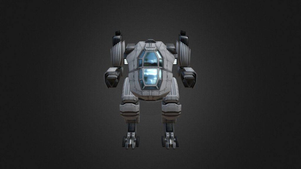 Tank Mech - Battle Frontier - 3D model by Alexander Martins ...