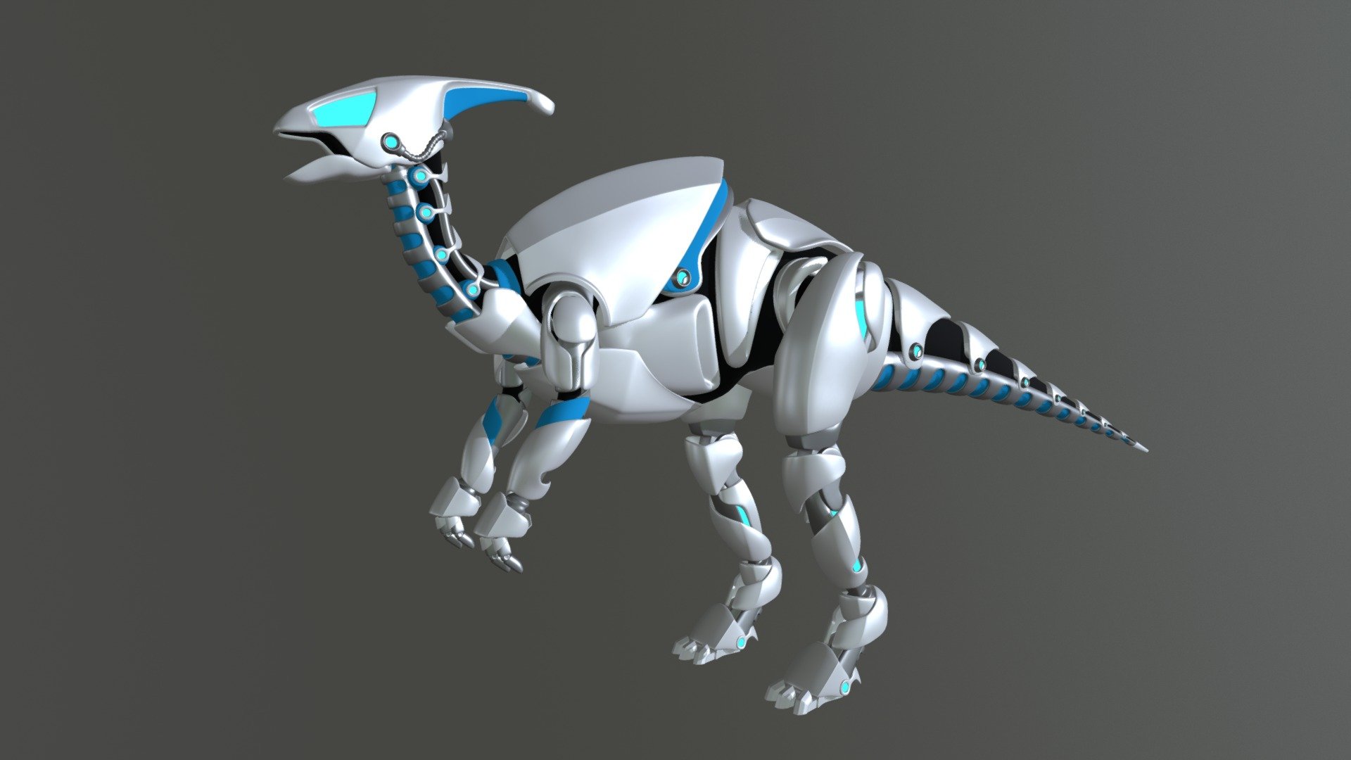 Parasaur Still In Progress - 3D model by mckaymanning [f724e01] - Sketchfab