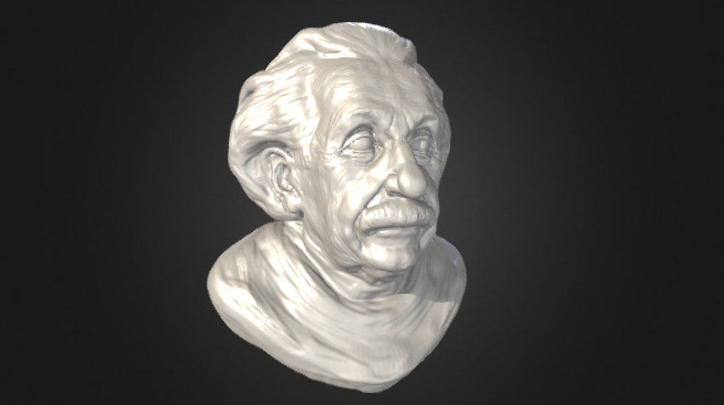 Einstein - 3D model by hubpiat [f725003] - Sketchfab