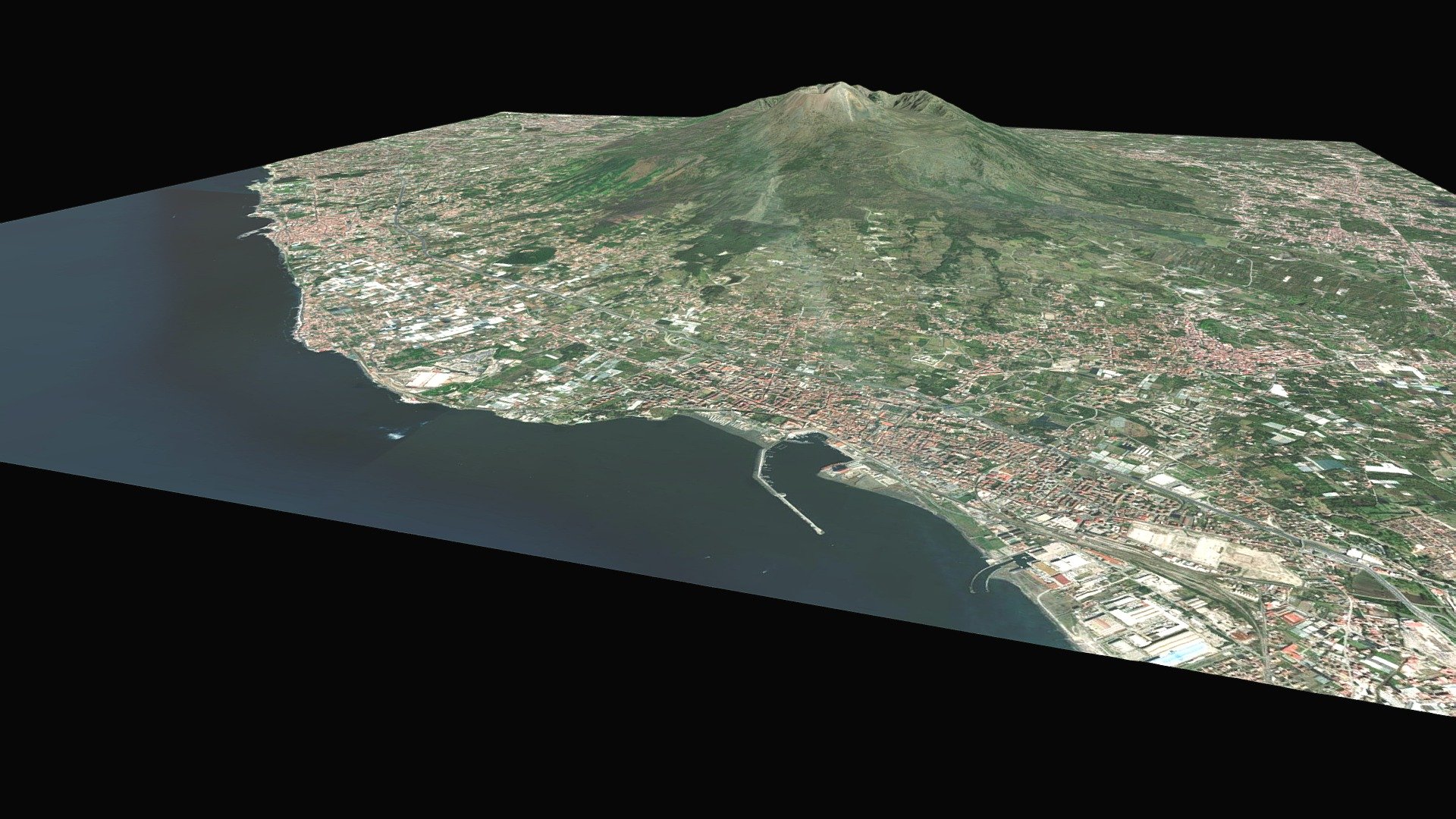 Mt. Vesuvius, Italy - Download Free 3D model by Sara Carena ...