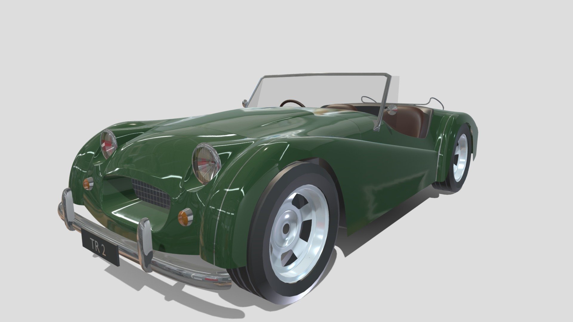 Triumpf TR2 - Download Free 3D model by Carrozze DÄULARI ...