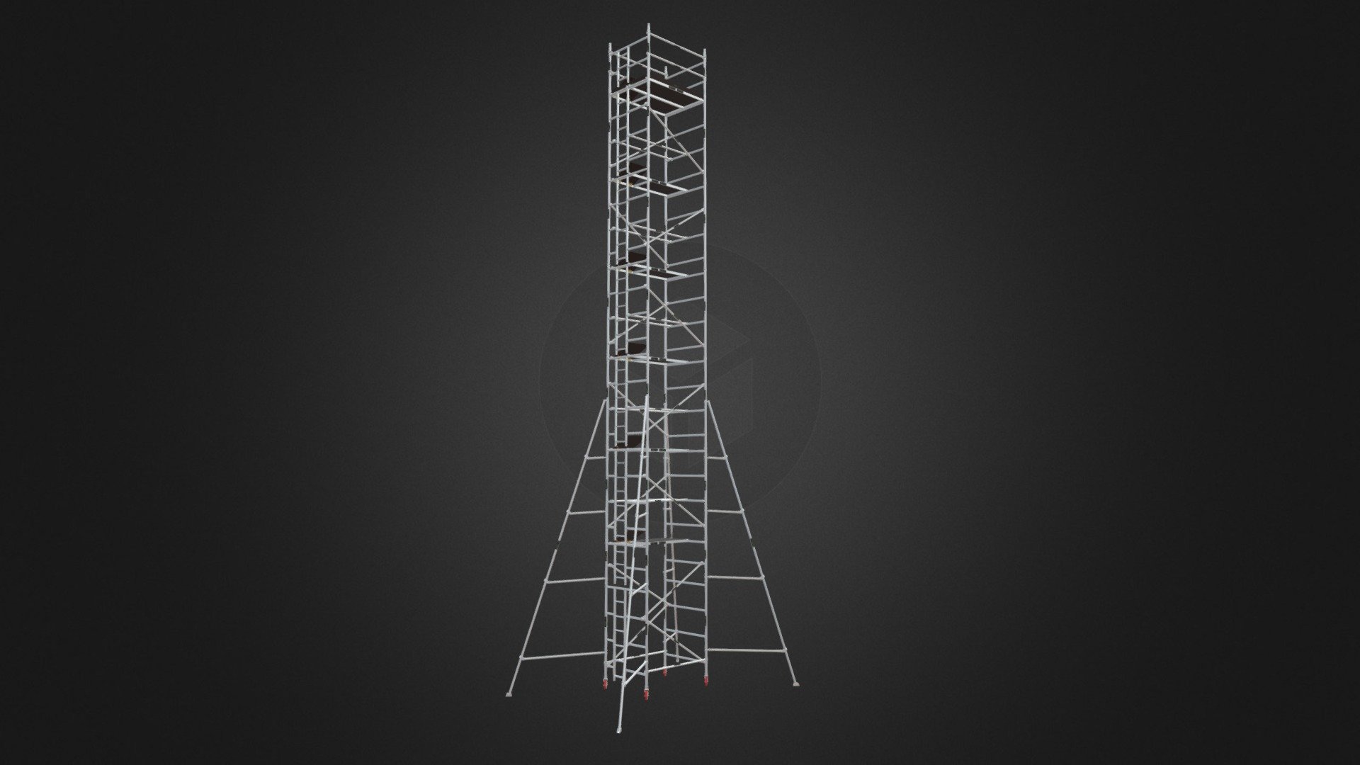 14.2 LADDER FRAME TOWER - Download Free 3D model by Abhishek Soni ...
