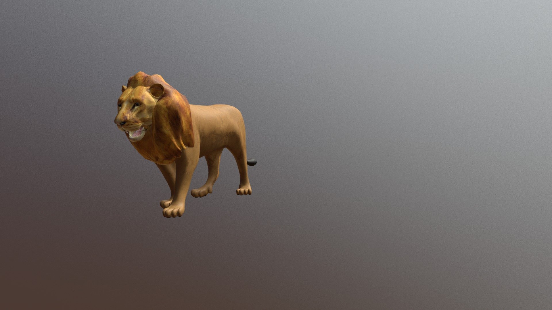 Lion - 3D model by Hoang_Vu [f728fbe] - Sketchfab