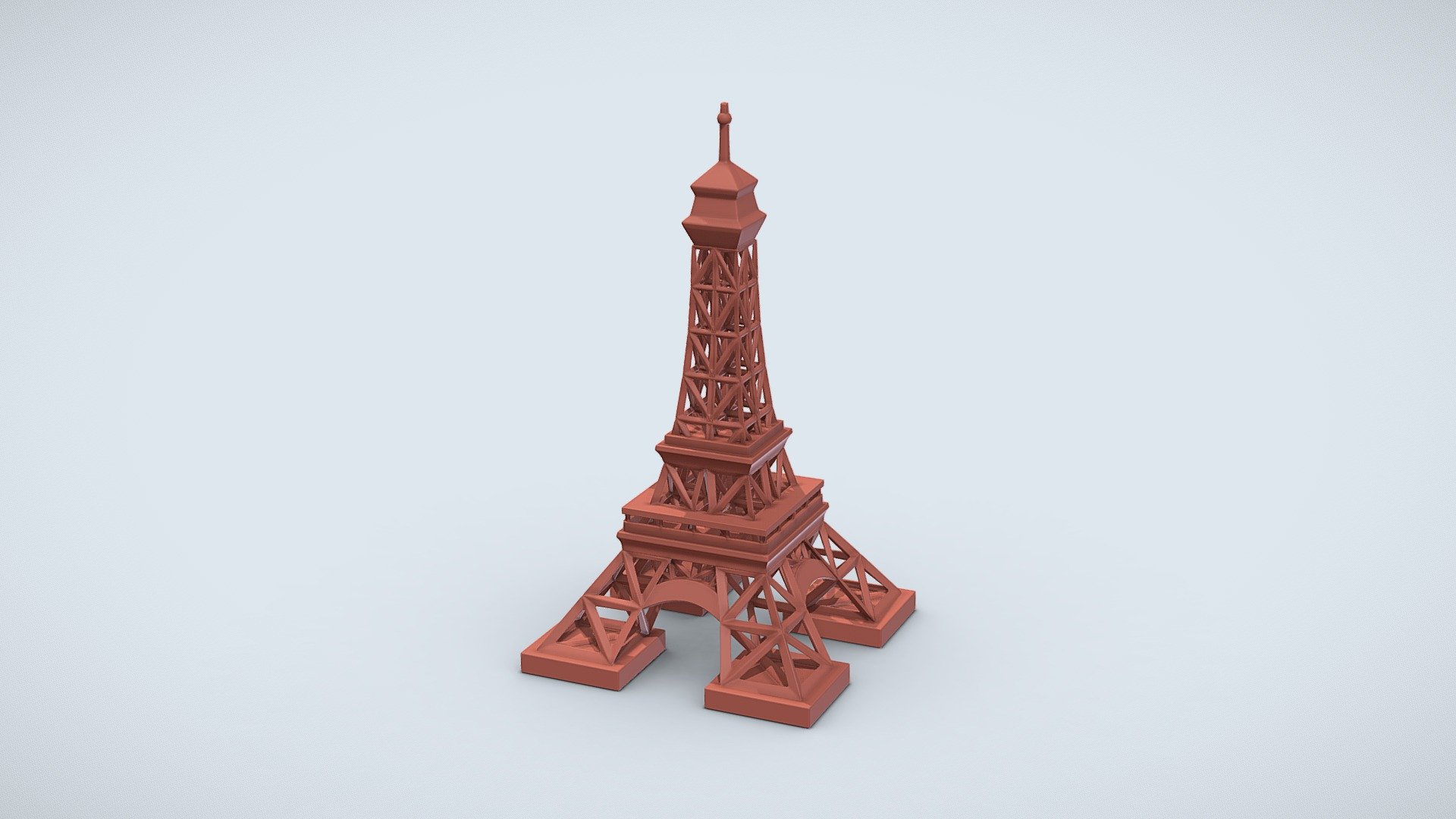 Eiffel tower 3D - Buy Royalty Free 3D model by tkkjee [f72bc89 ...