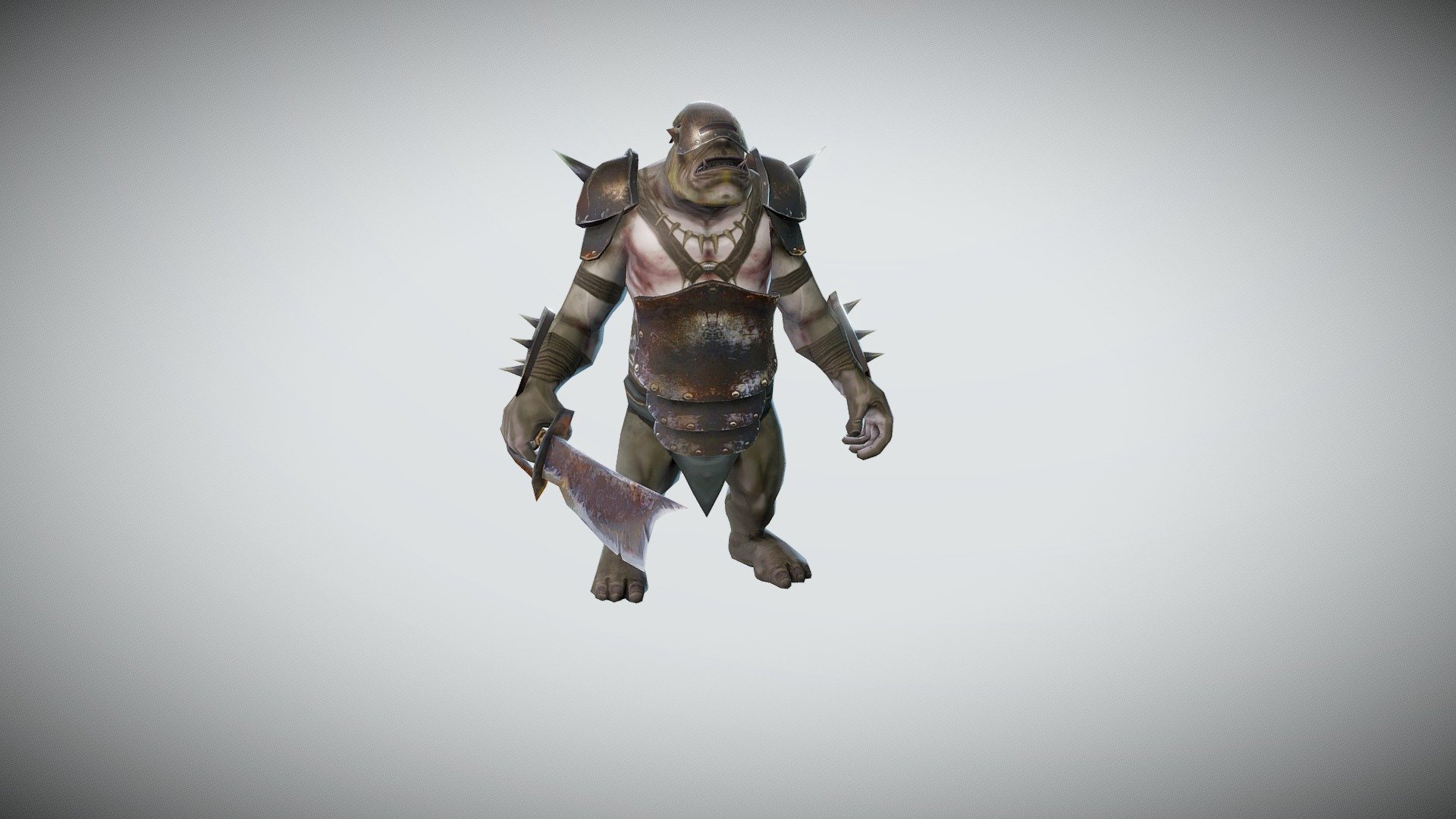 Fantasy Horde - Ogres - 3D model by polygonmaker [f72d572] - Sketchfab