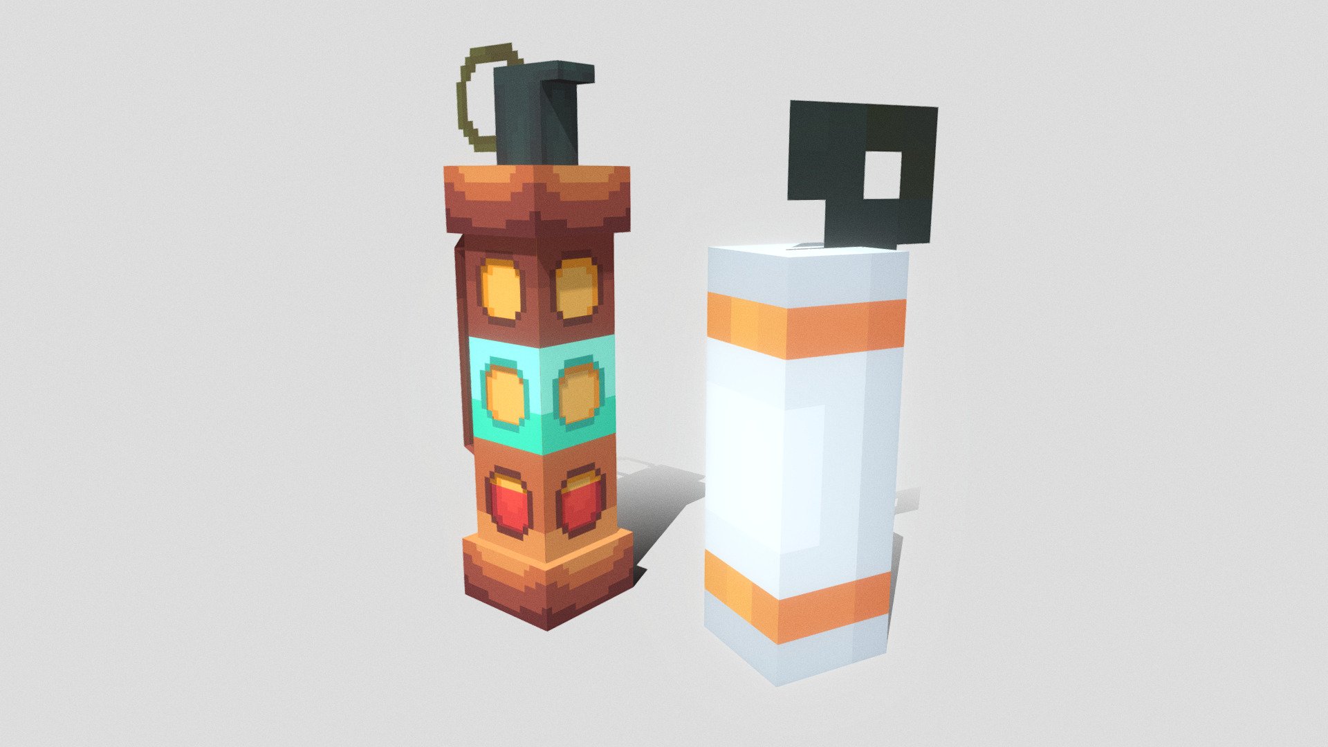 flash & smoke granades from cs:go - 3D model by quiktori [f72f368 ...