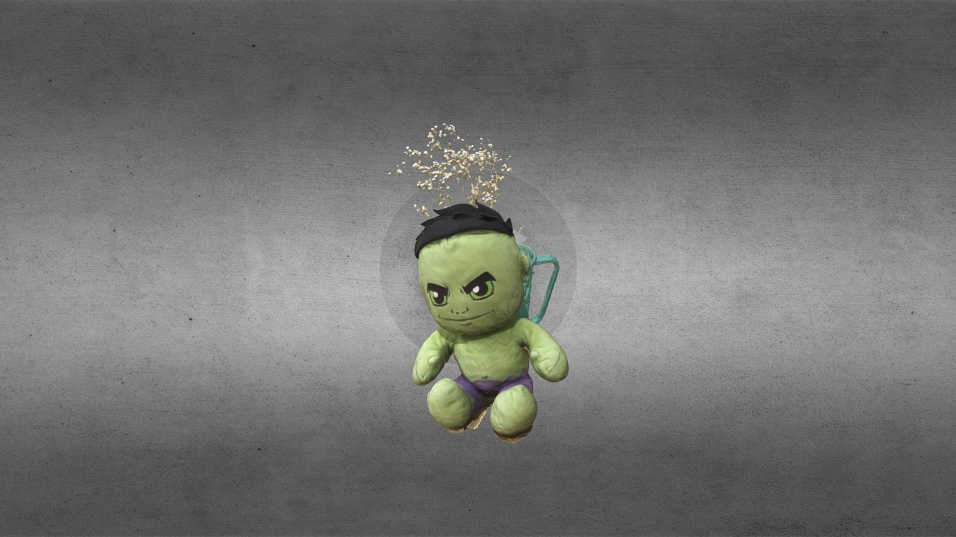 Hulk with flowers - 3D model by daria_007 [f7307d6] - Sketchfab