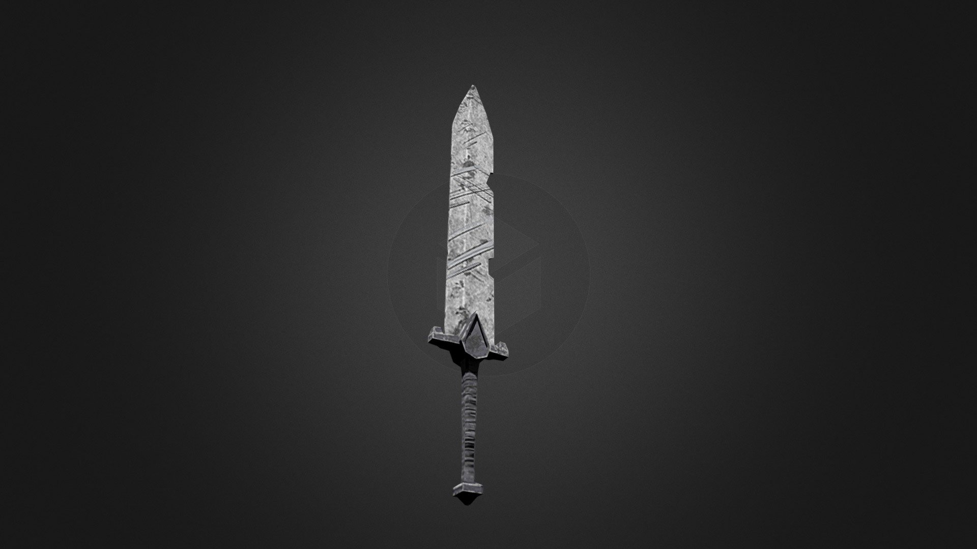 Low Poly Sword Mobile High Optimized - Download Free 3D model by ...