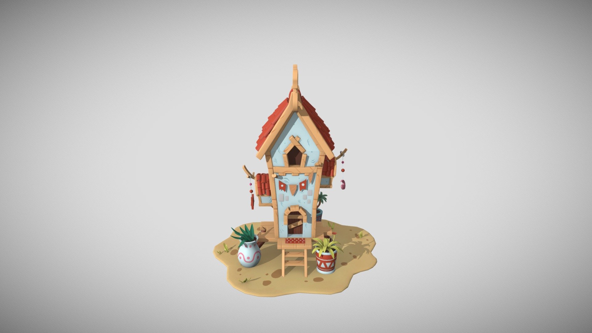 Shack - 3D model by Huang_Xinyi [f733642] - Sketchfab
