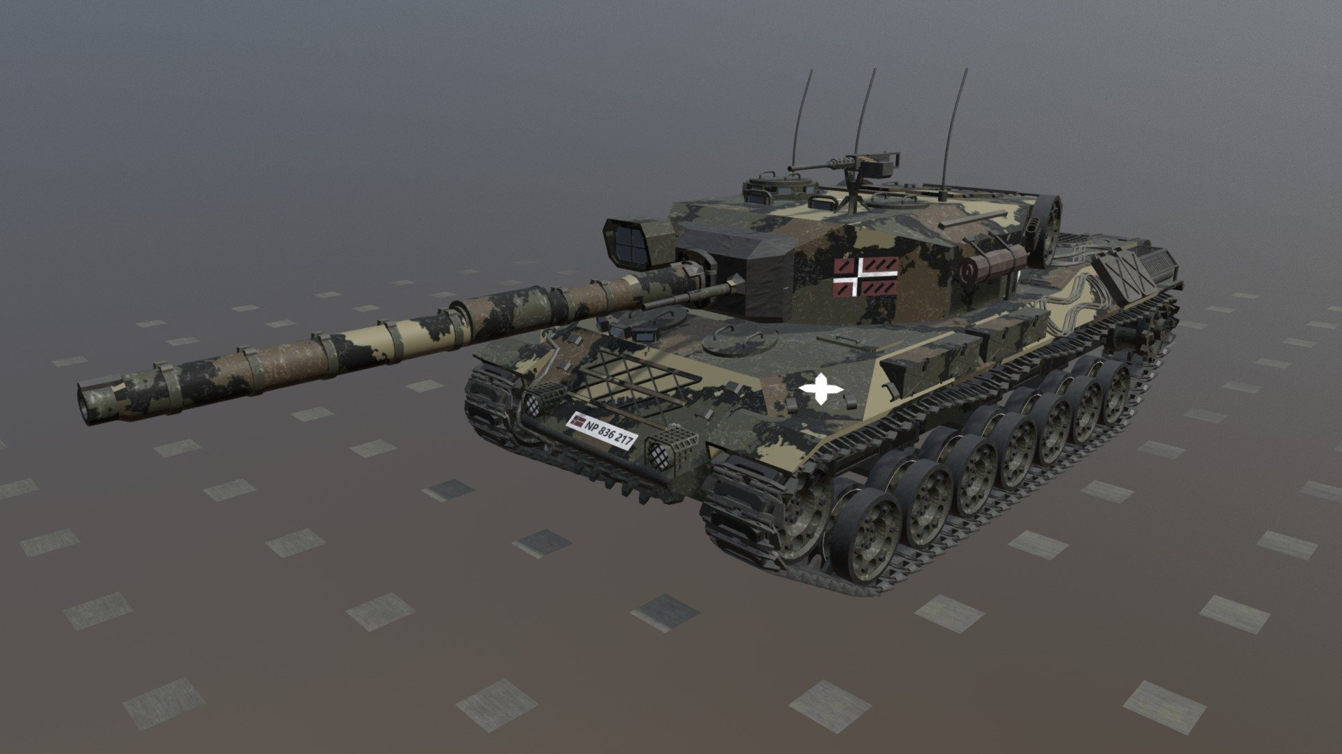 L-36 Dark Camouflage Scheme - 3D model by djhiz [f736341] - Sketchfab