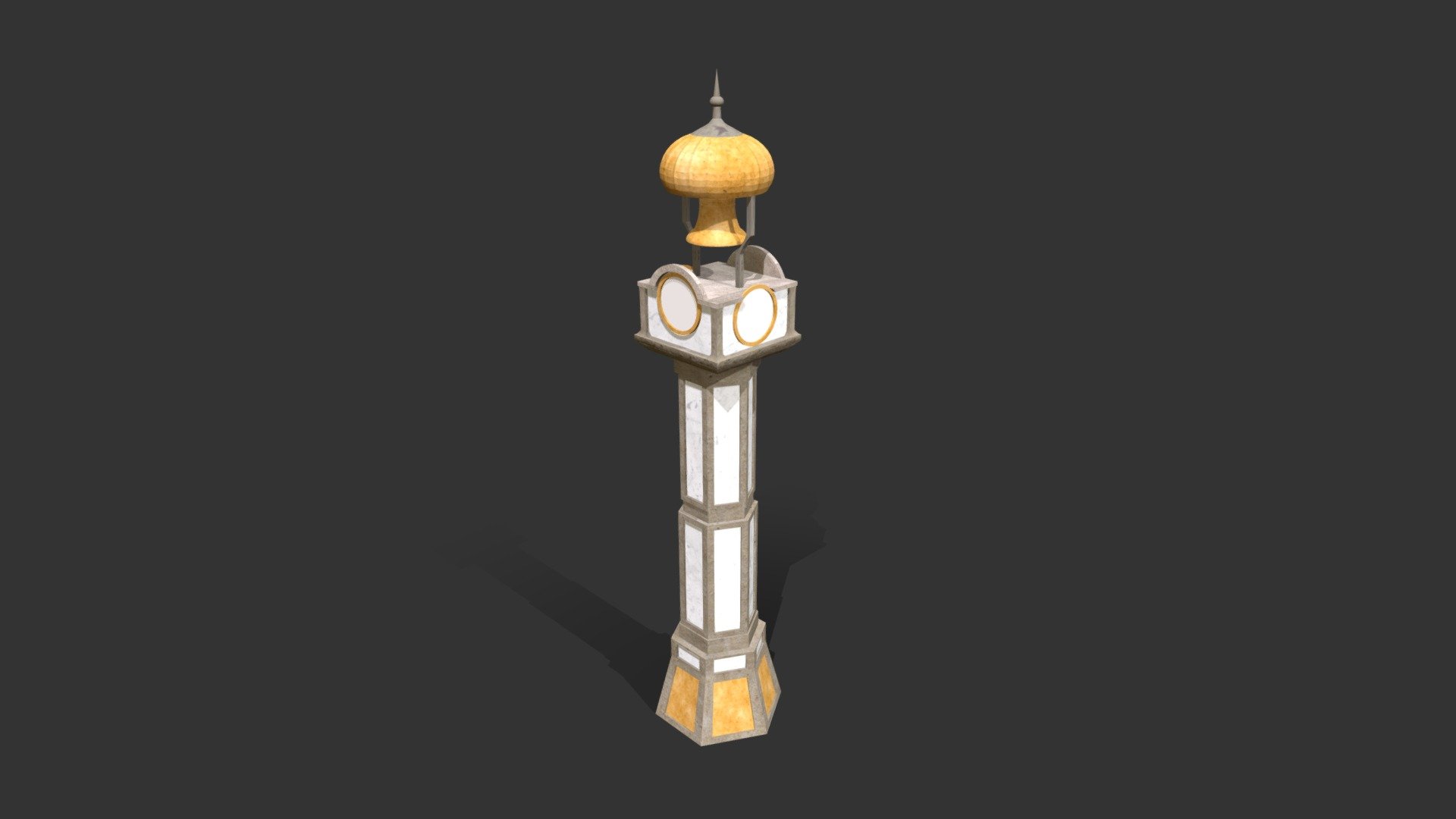 SAO Clock Tower - 3D model by Sockona [f73767c] - Sketchfab