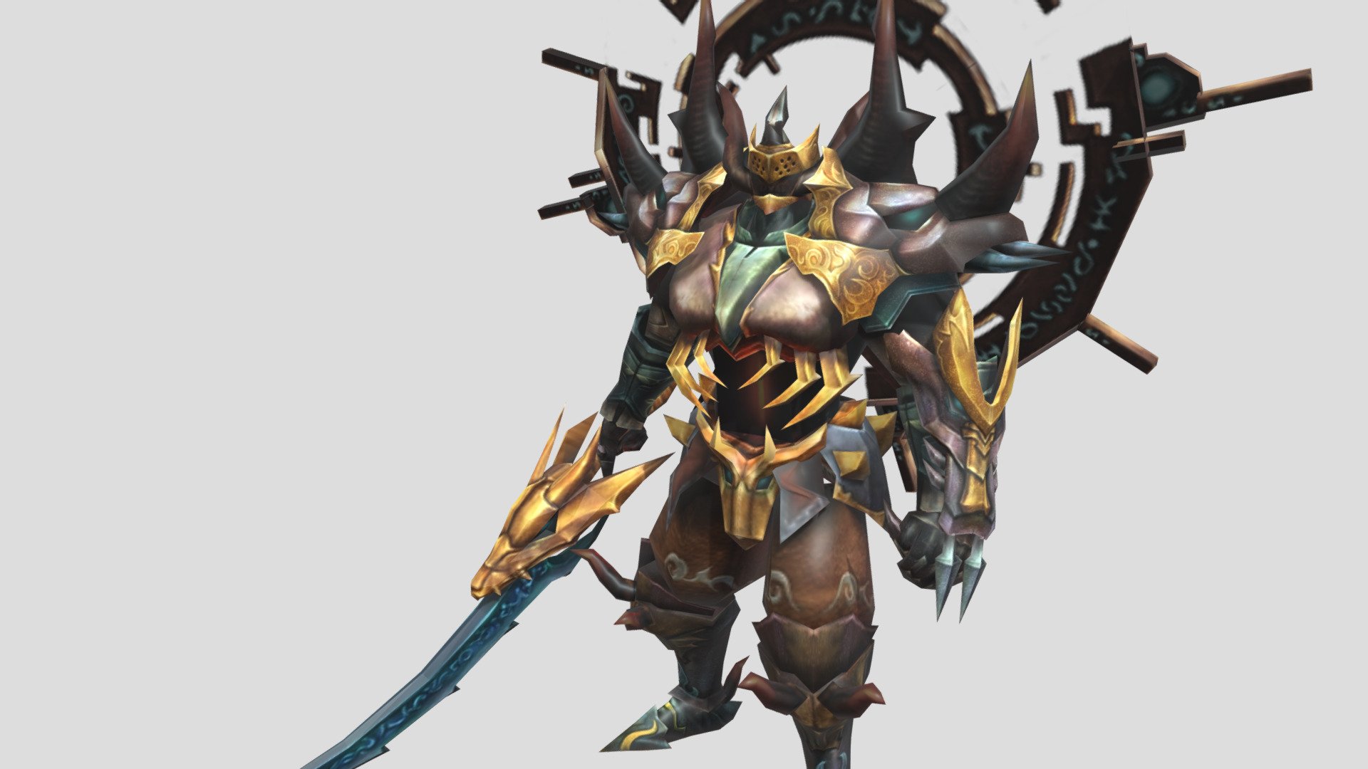 Boss Nightmare - Mu Online - Download Free 3D model by CreadorDeMu ...