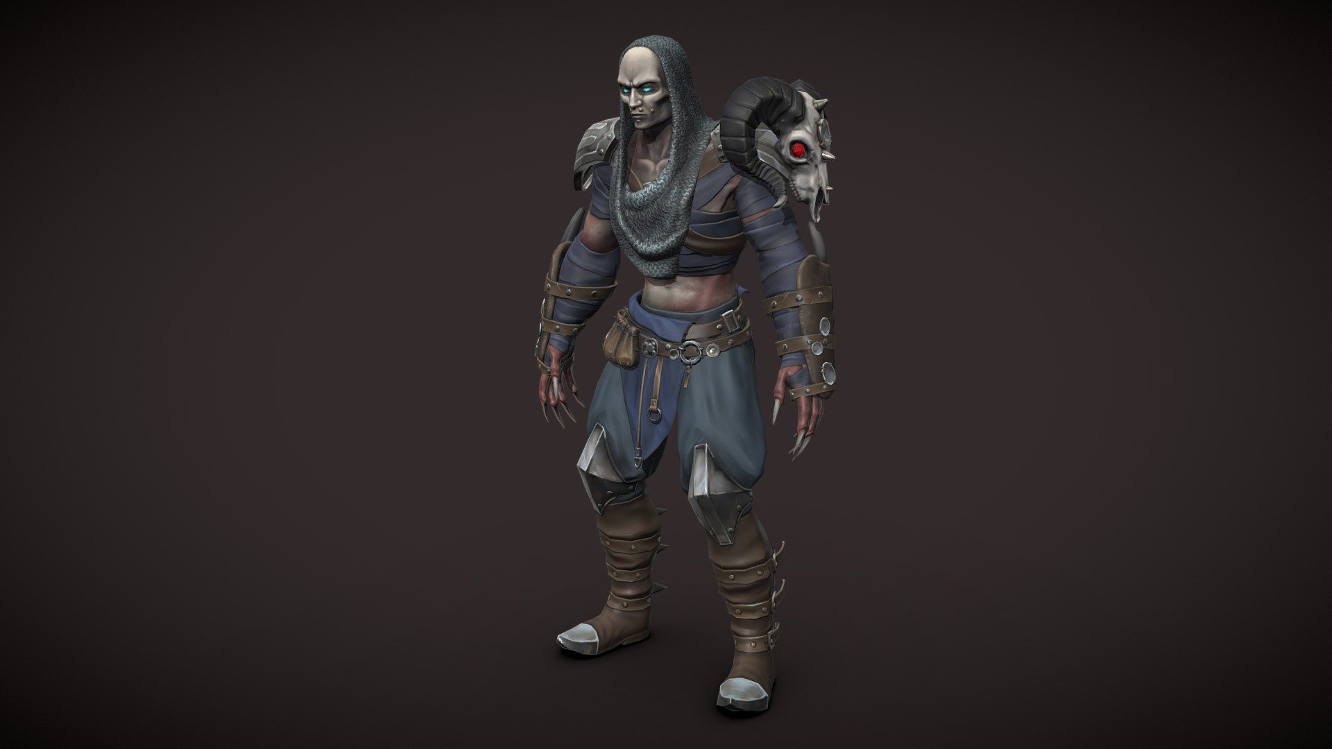 Undead warrior - 3D model by farart [f73b75c] - Sketchfab