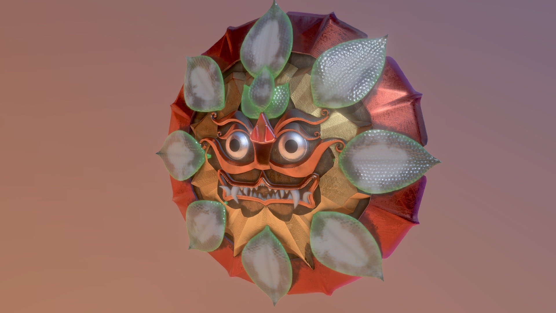 Samsara Lotus Shield - 3D model by Daniel Bush (@DTMBush) [f73da3e ...
