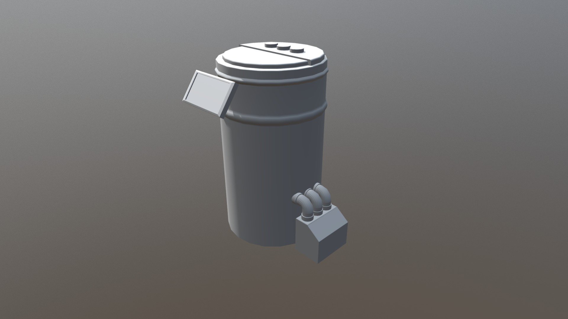 Future Bin - 3D model by Mattchano [f73e0d3] - Sketchfab