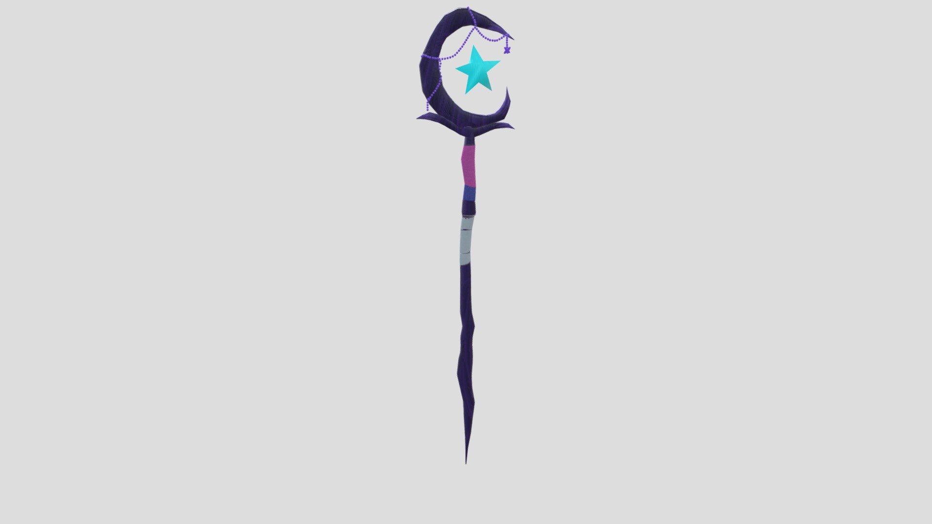 Wizard Staff - 3D model by Bleuie [f73e9cd] - Sketchfab
