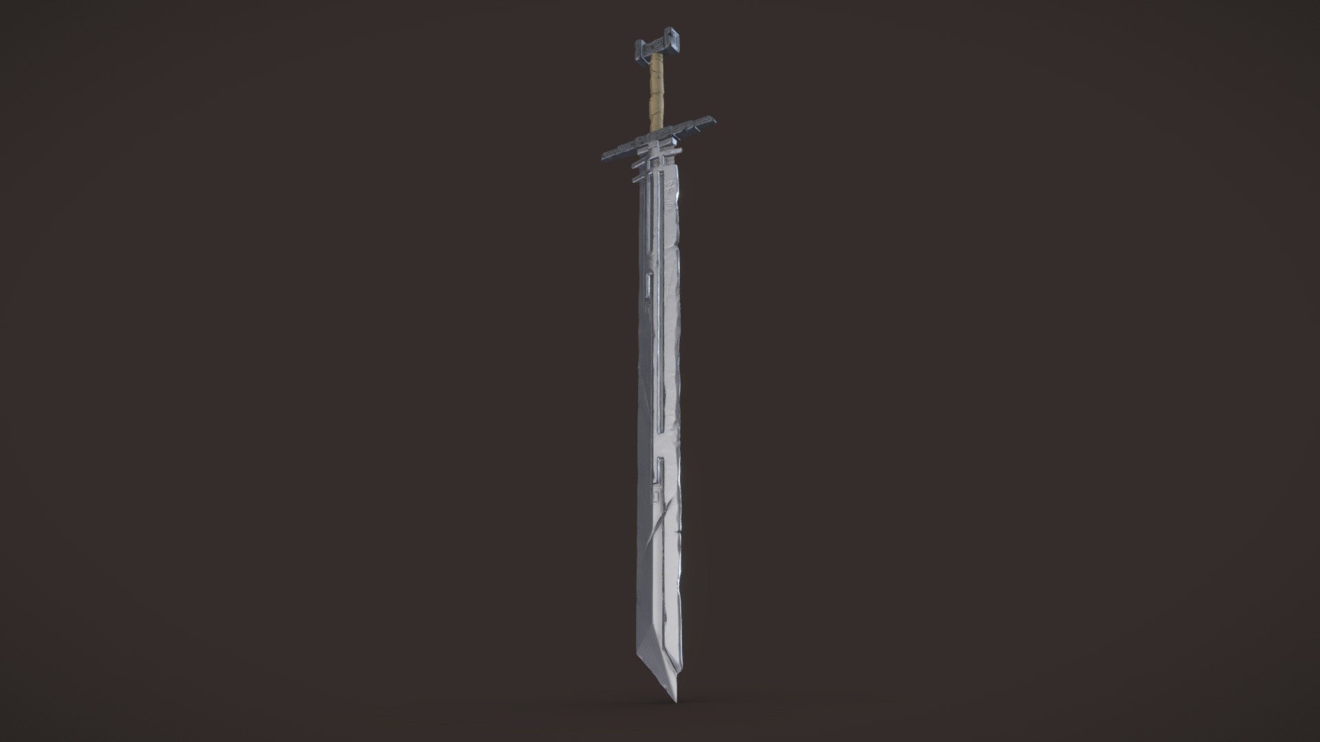Orc relic hunter sword - 3D model by Cyriel De Jonghe (@CyrielD ...