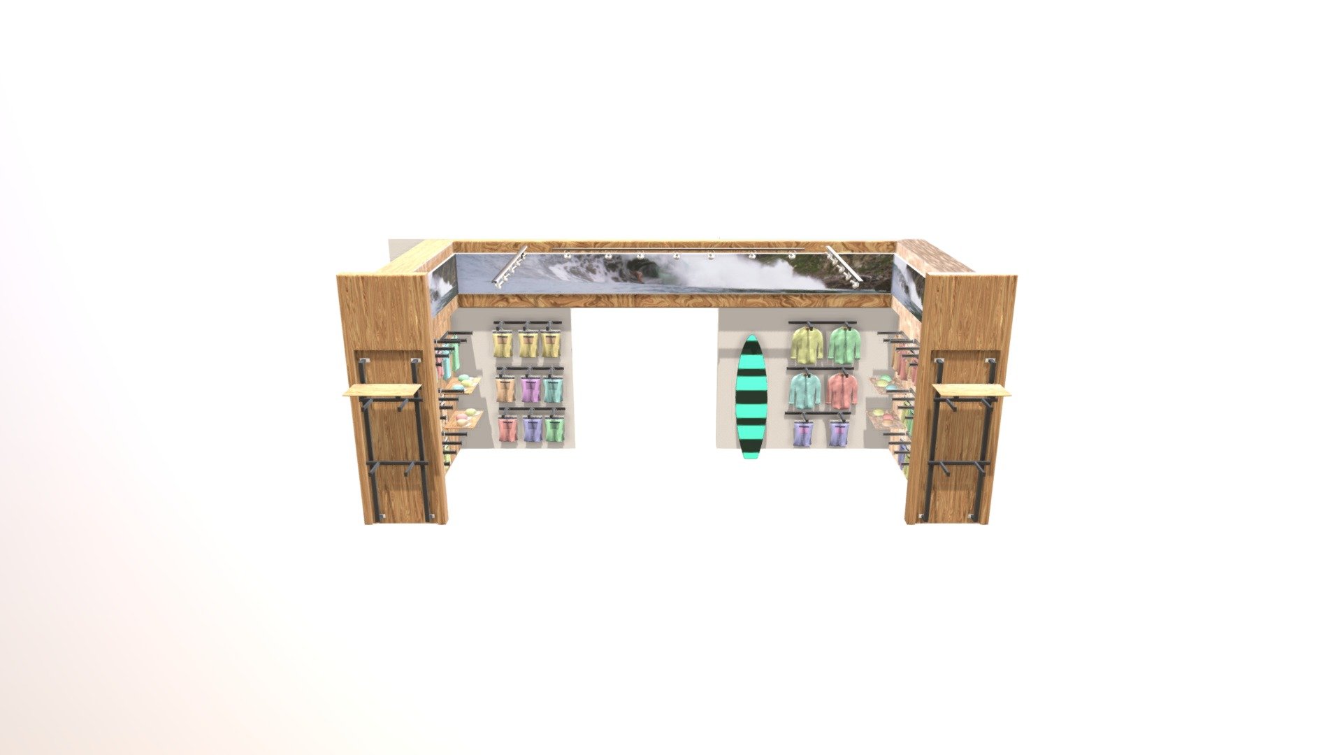ATS Store Walkthru - 3D model by ATS_3D [f740334] - Sketchfab