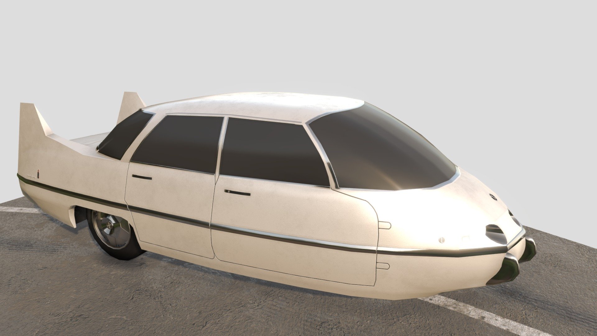 Pininfarina X 1960 - 3D model by Harsher Saran (@Hashi19) [f7406d2 ...