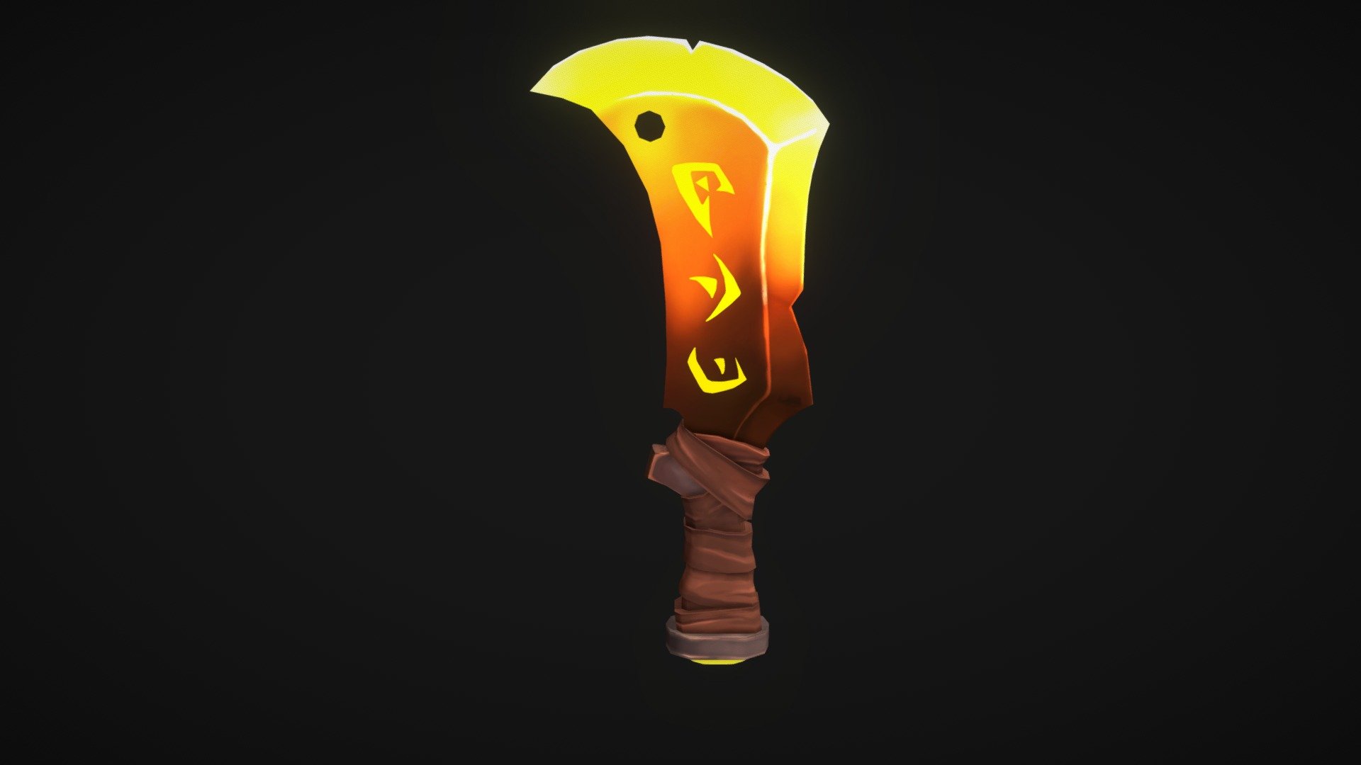 Stylized Dagger - Download Free 3D model by xwhn [f742183] - Sketchfab