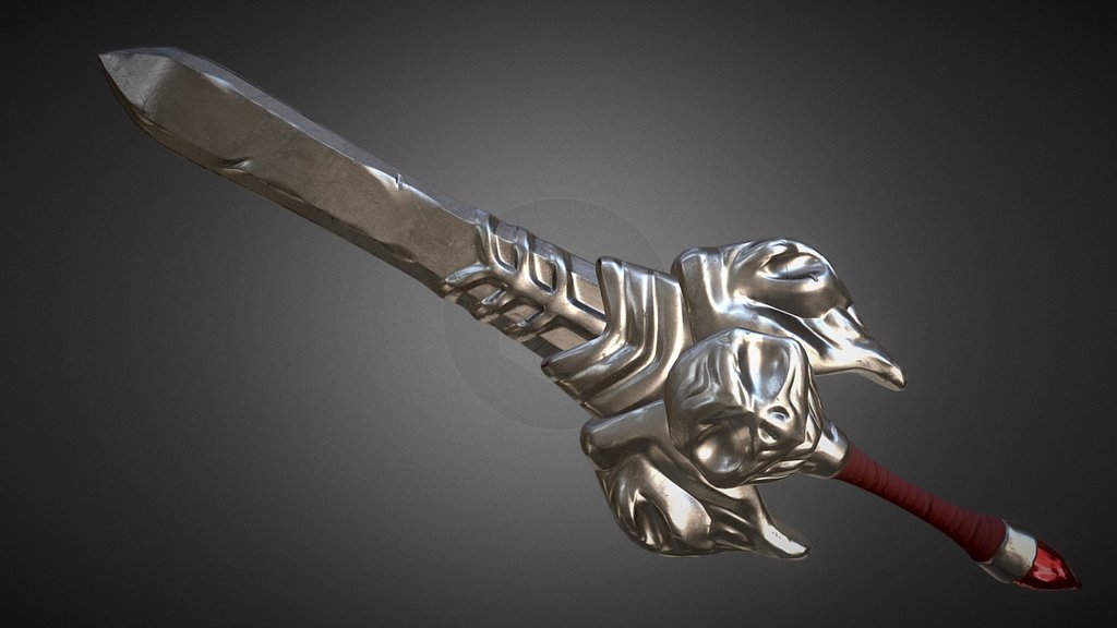 Skeleton Sword - 3D model by RadicalDrim [f742712] - Sketchfab