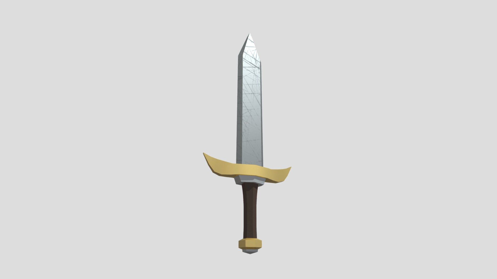 Low Poly Straight Sword Game Asset - Download Free 3D model by TylerT3D ...