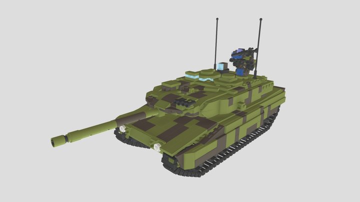 Leopard_2a7 3D models - Sketchfab