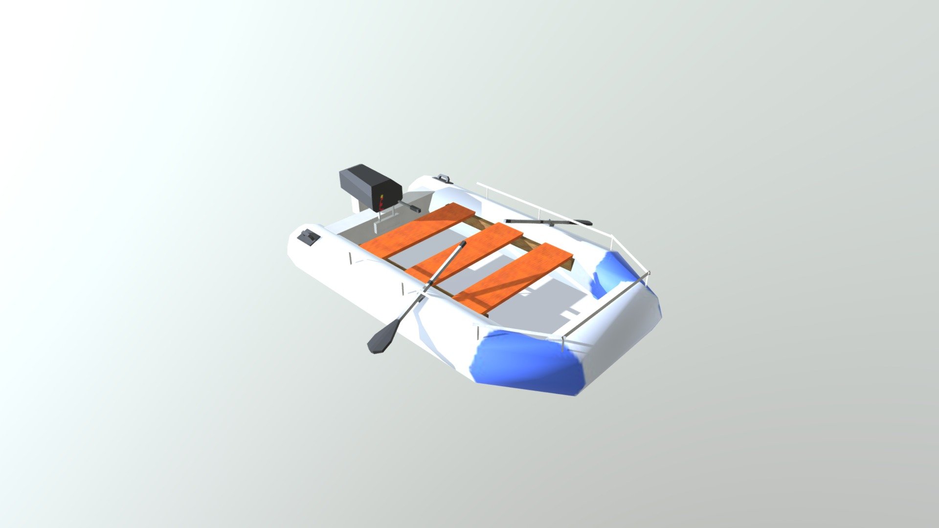Bote Motorizado - 3D model by dvantunes [f746c61] - Sketchfab