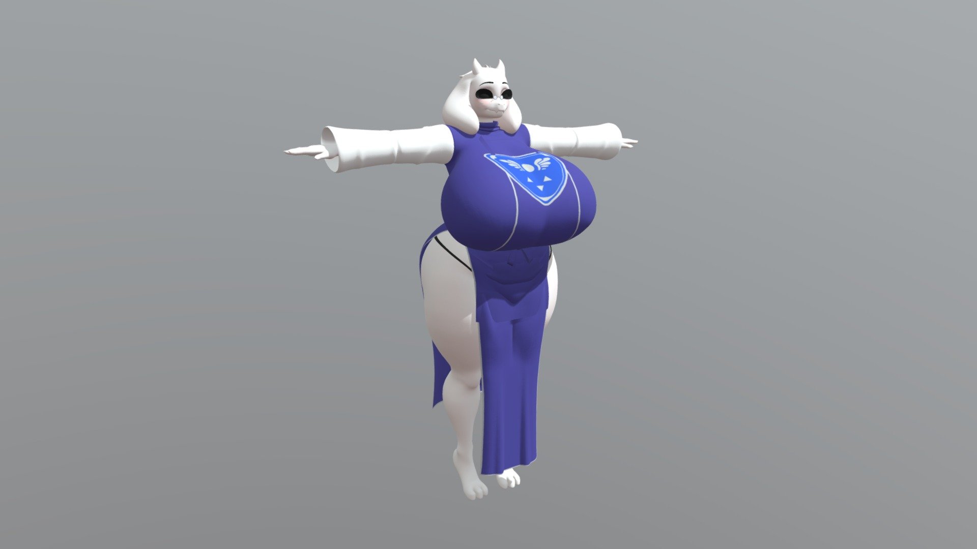 Bom39 toriel - Download Free 3D model by Shedletsky (@Shedletsky ...