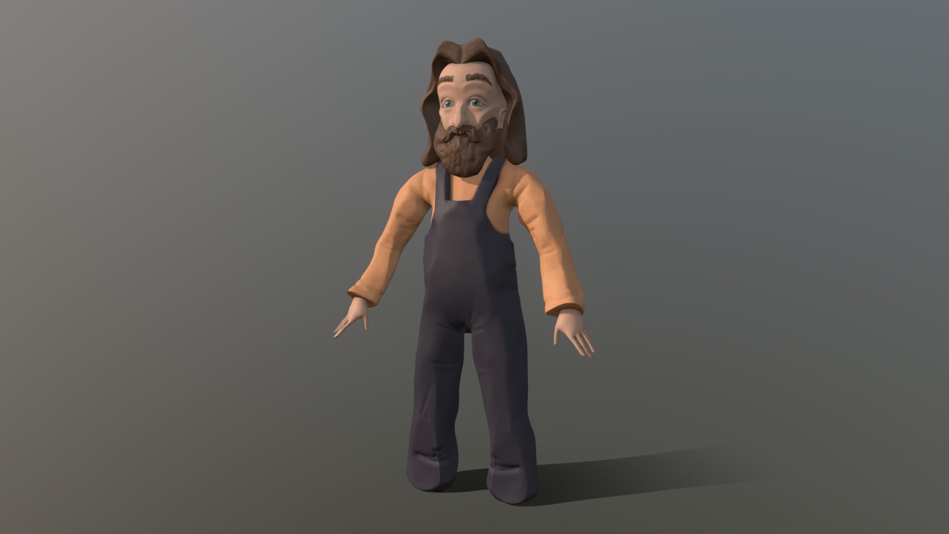 Fisherman - 3D model by Kami96 [f747671] - Sketchfab